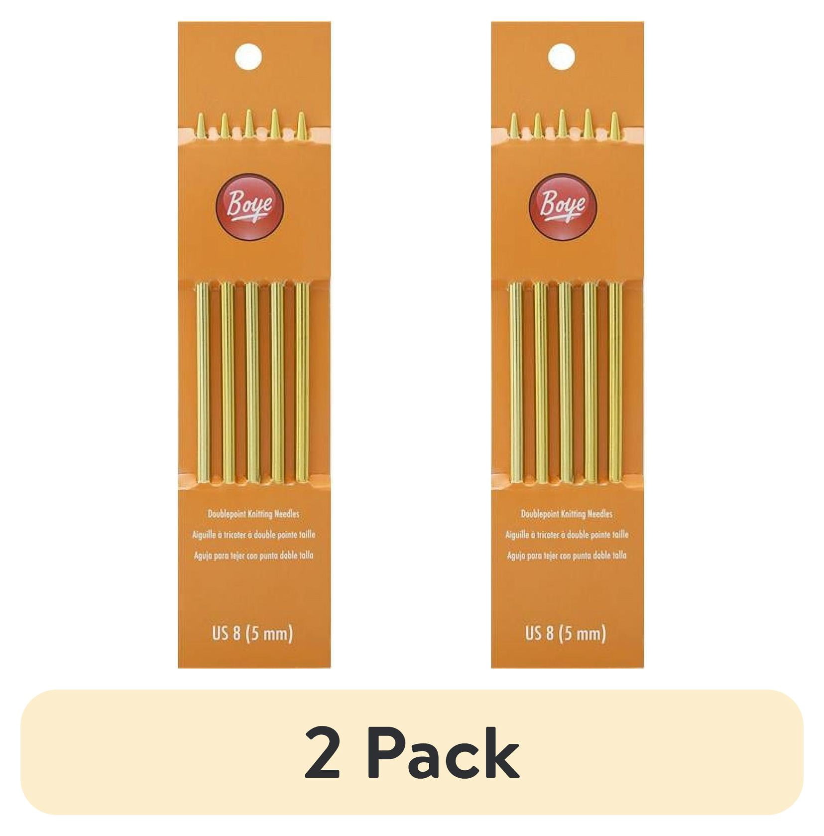 (2 pack) Simplicity Boye Aluminum 7 in Knitting Double Point Needles ...