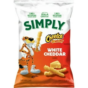 Hawkins Real Cheddar Cheese Cheezies, Crunchy Cornmeal Snack, Triple ...