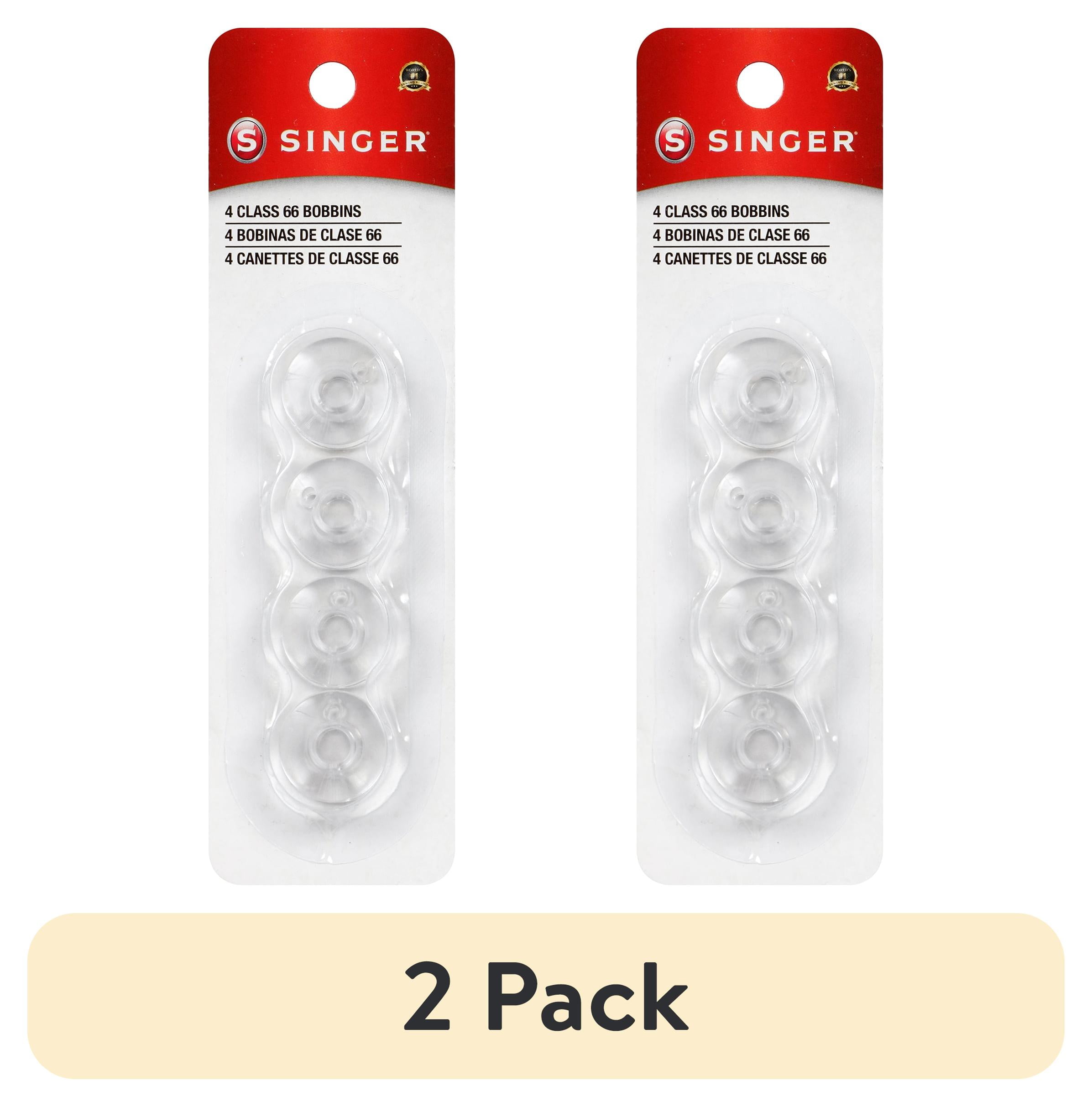(2 pack) Singer Transparent Bobbin - Walmart.com