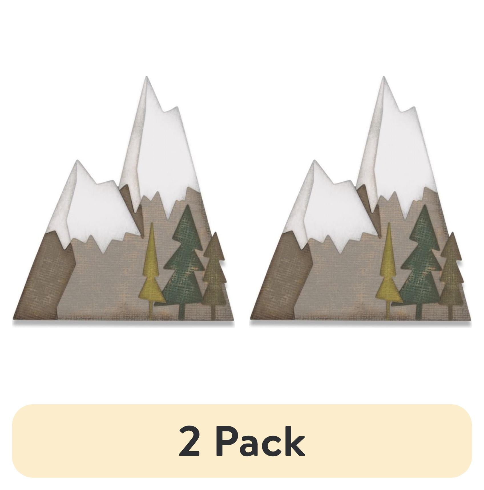 (2 pack) Sizzix Thinlits Die Set 7PK Alpine by Tim Holtz - Walmart.com