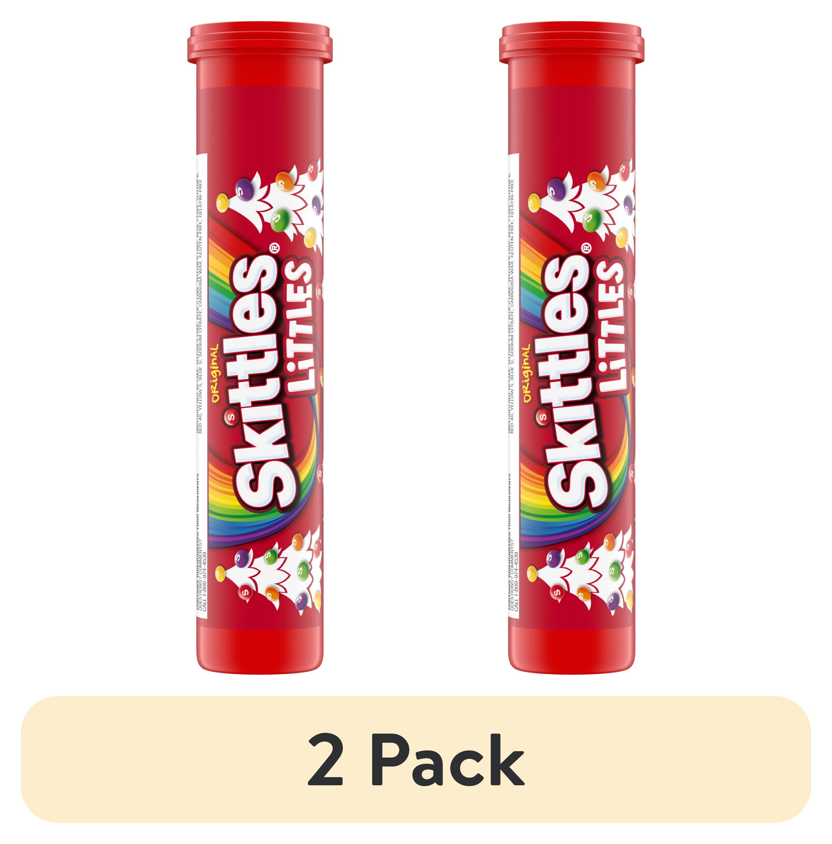 (2 pack) Skittles Littles Original Chewy Christmas Candy Minis, 1.9 oz ...