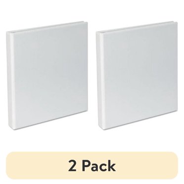 find It Gapless Loop Ring View Binder, 11 x 8-1/2, 5" Capacity, White ...