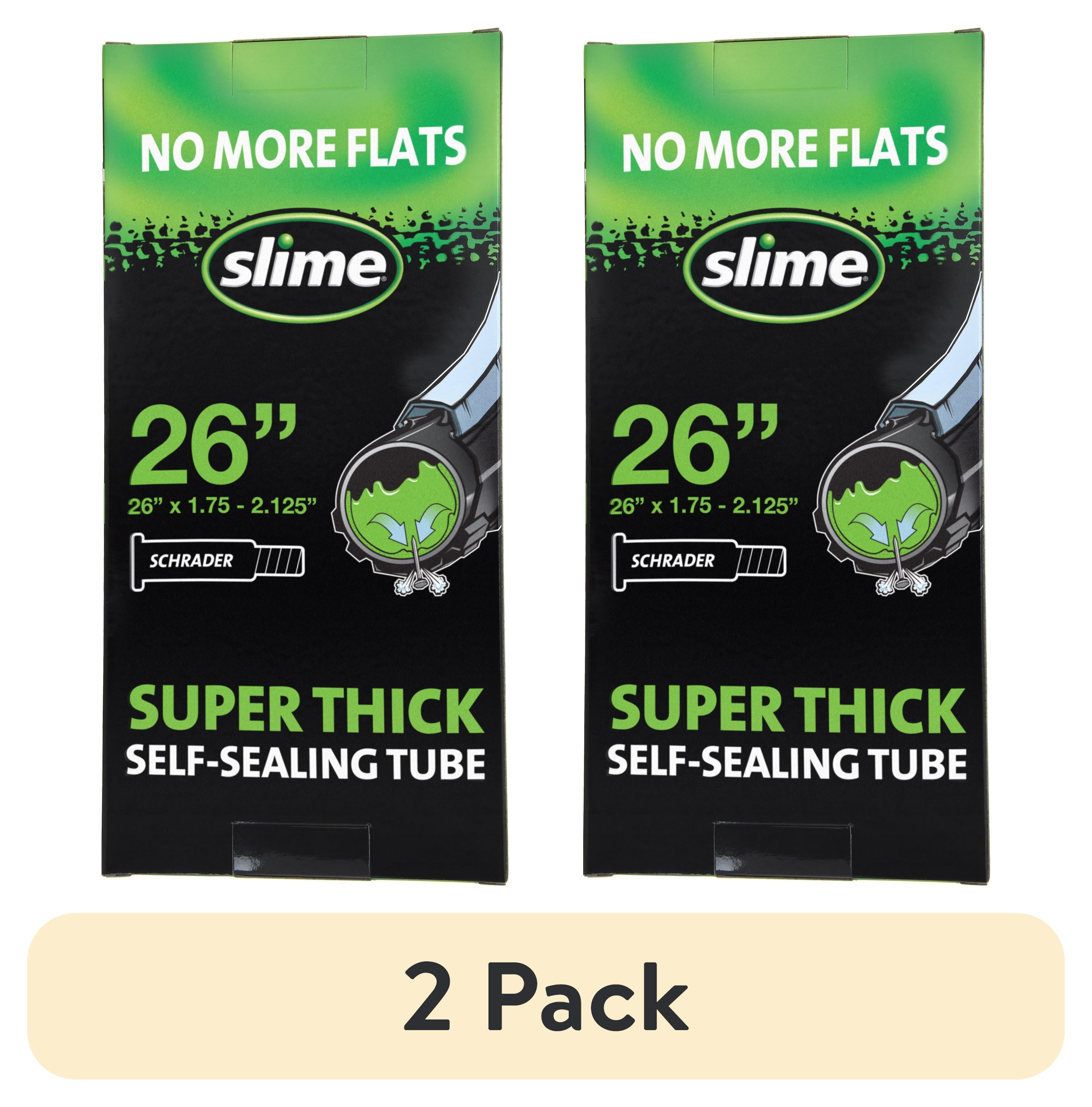 (2 pack) Slime Super Thick Self-Sealing Replacement Bike/Bicycle Inner ...