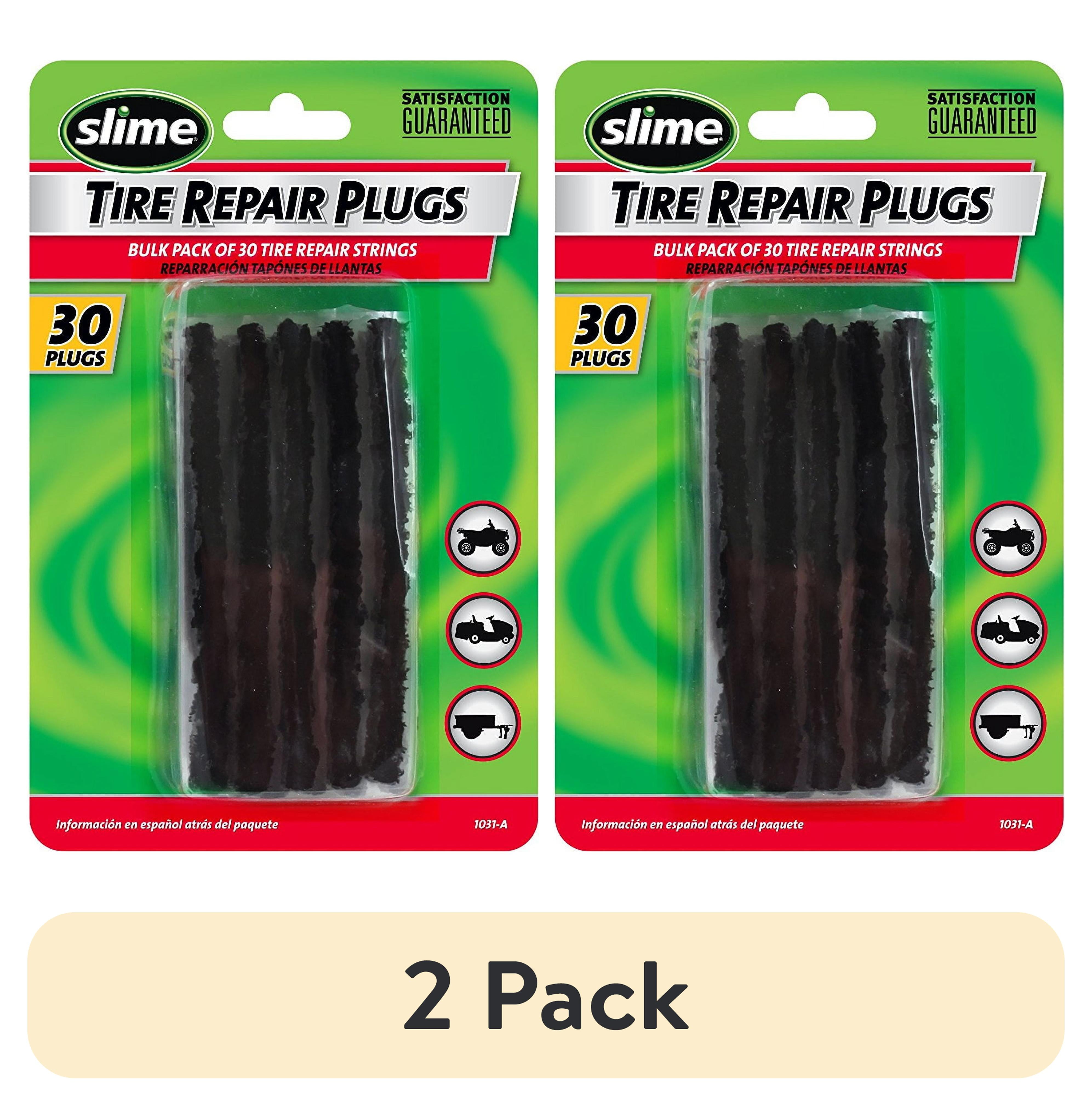 (2 pack) Slime Tire Repair Plugs (Pack of 30) - 1031-A - Walmart.com