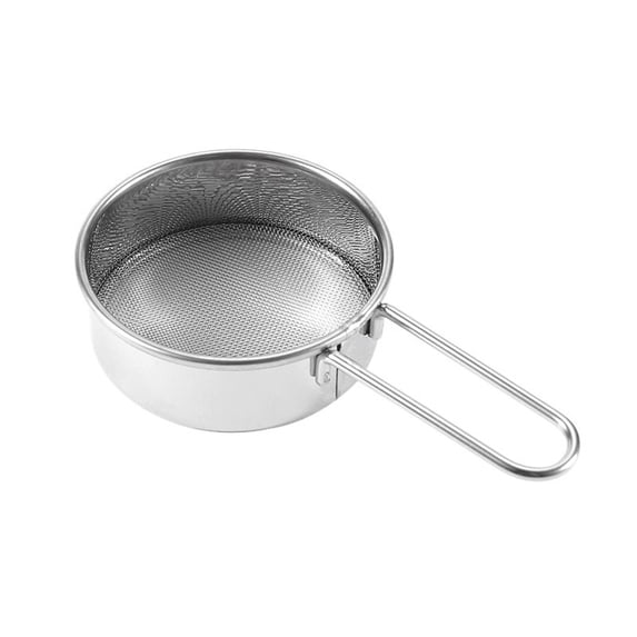 2 pack Small Strainer, Flour Colander Mini Small Flour Sifter for ...