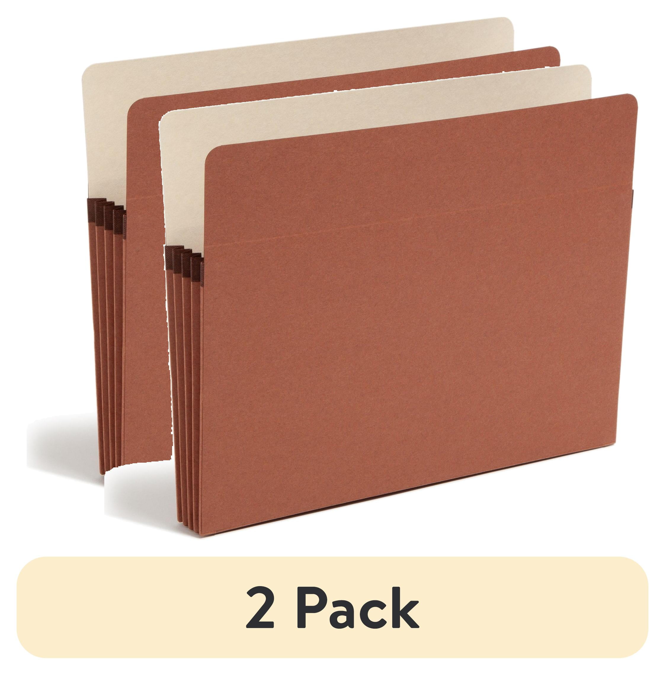 (2 pack) Smead® "Workhorse" Expanding File Pockets, 3 1/2" Expansion, 9 ...