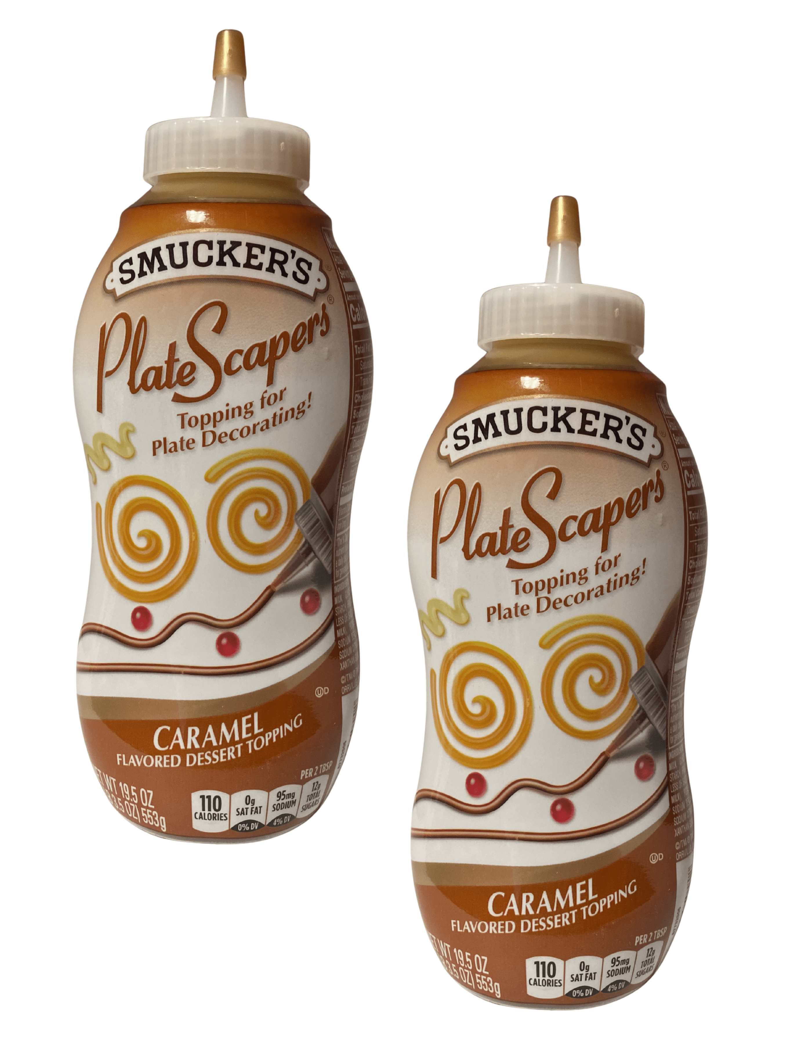 (2 pack) Smucker's Caramel Platescapers, 19.5 oz. Bottle - Walmart.com