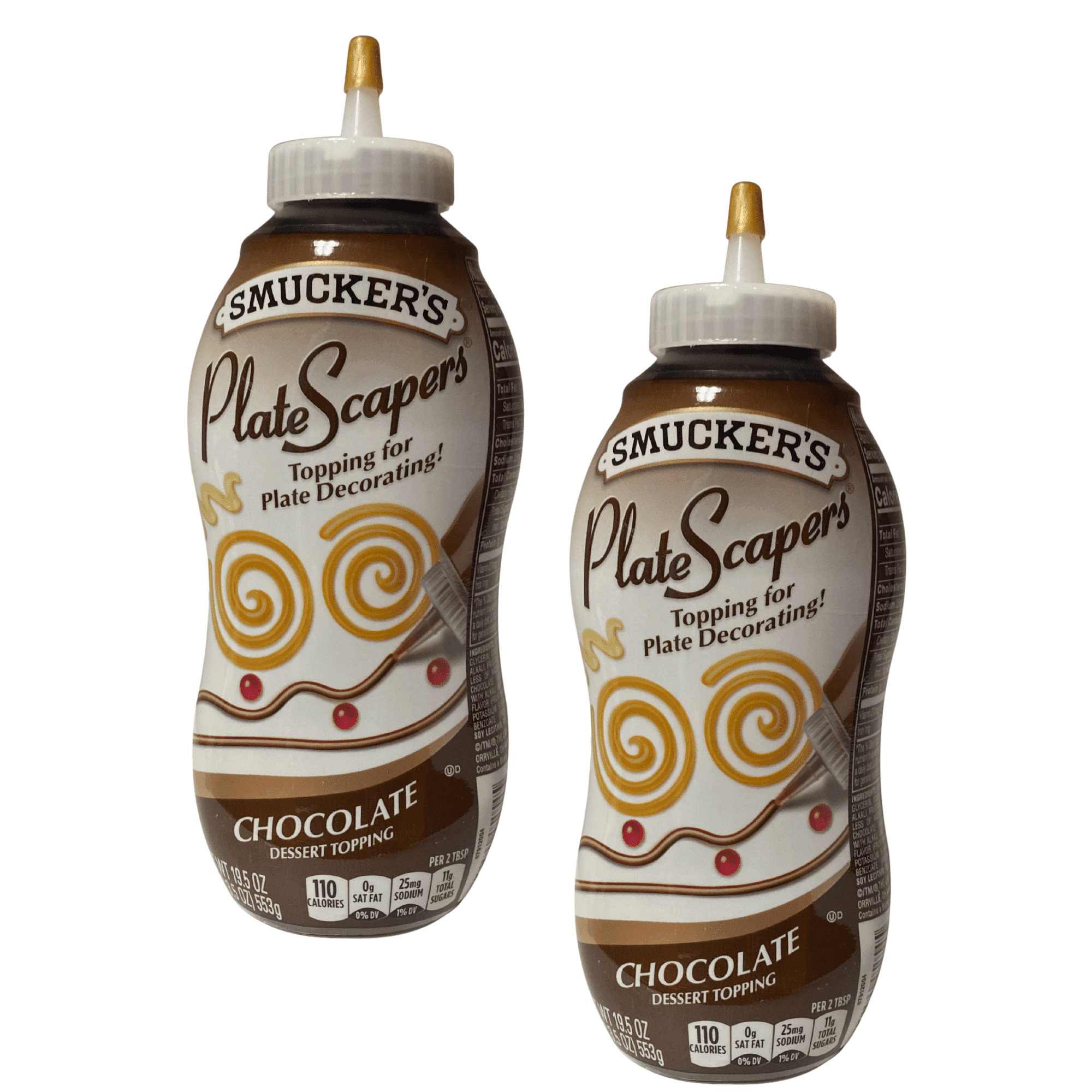 (2 pack) Smucker's Chocolate Platescapers, 19.5 oz. Bottle - Walmart.com