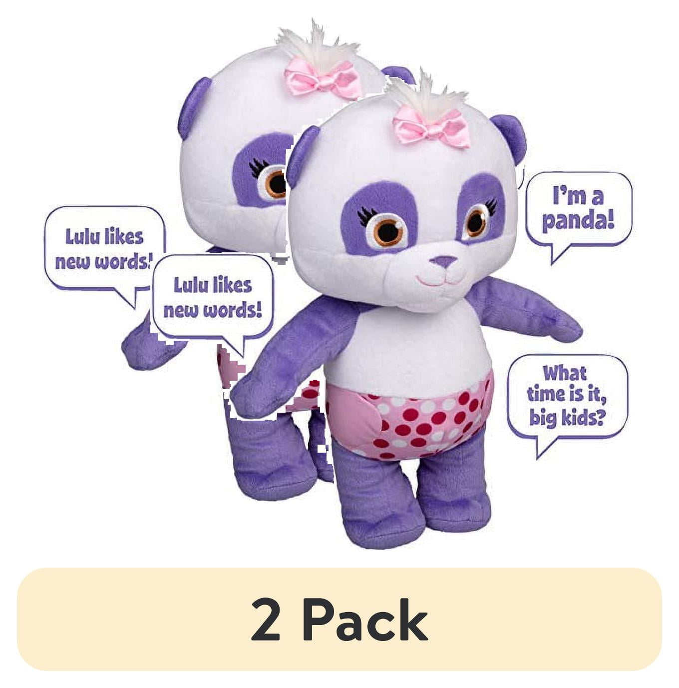 (2 pack) Snap Toys Word Party Talking 12 Inch Baby Lulu Plush - Press ...