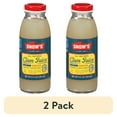 (2 pack) Snow's All Natural Clam Juice, Gluten Free, Shelf Stable Glass ...