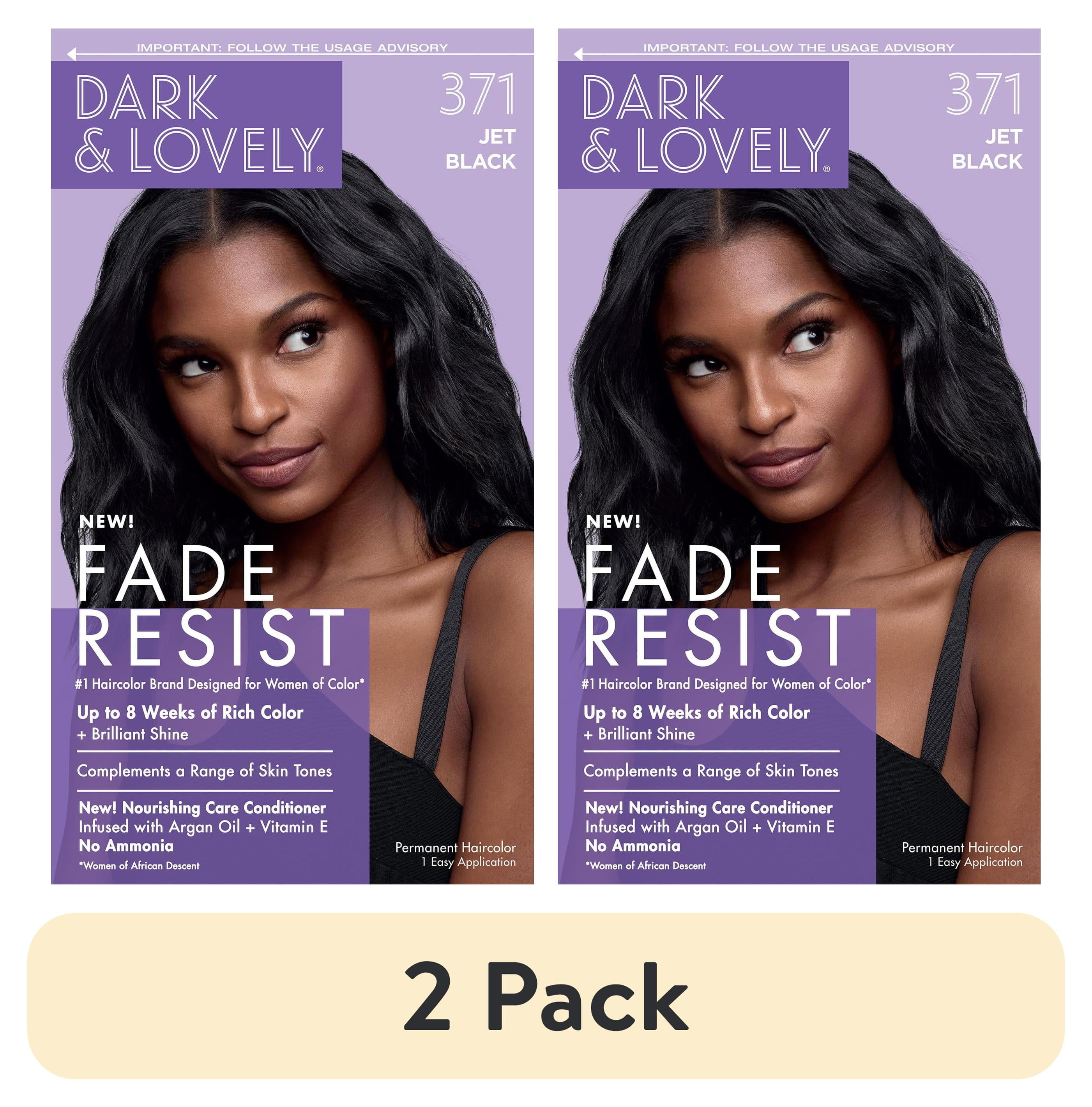(2 pack) SoftSheen-Carson Dark & Lovely Fade Resist Adult Hair Color ...