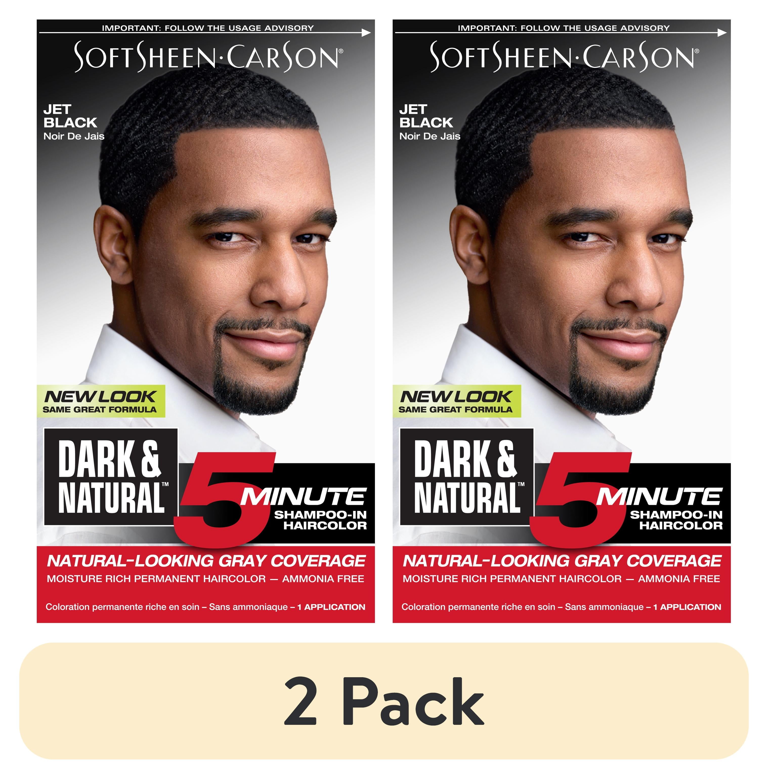 (2 pack) SoftSheen-Carson Dark & Natural 5 Minute Shampoo-In Haircolor ...
