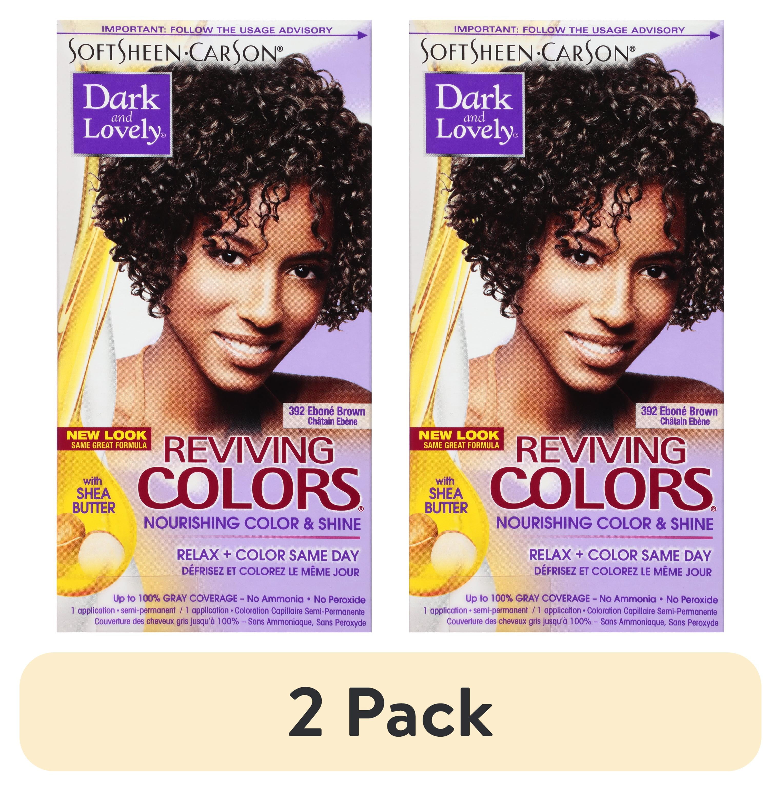 (2 pack) Softsheen-Carson Dark and Lovely Semi Permanent Hair Reviving ...