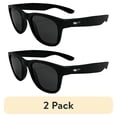 Solar Bat TUFF Kids Polarized Sunglasses, Unisex, Black, UV Protection ...
