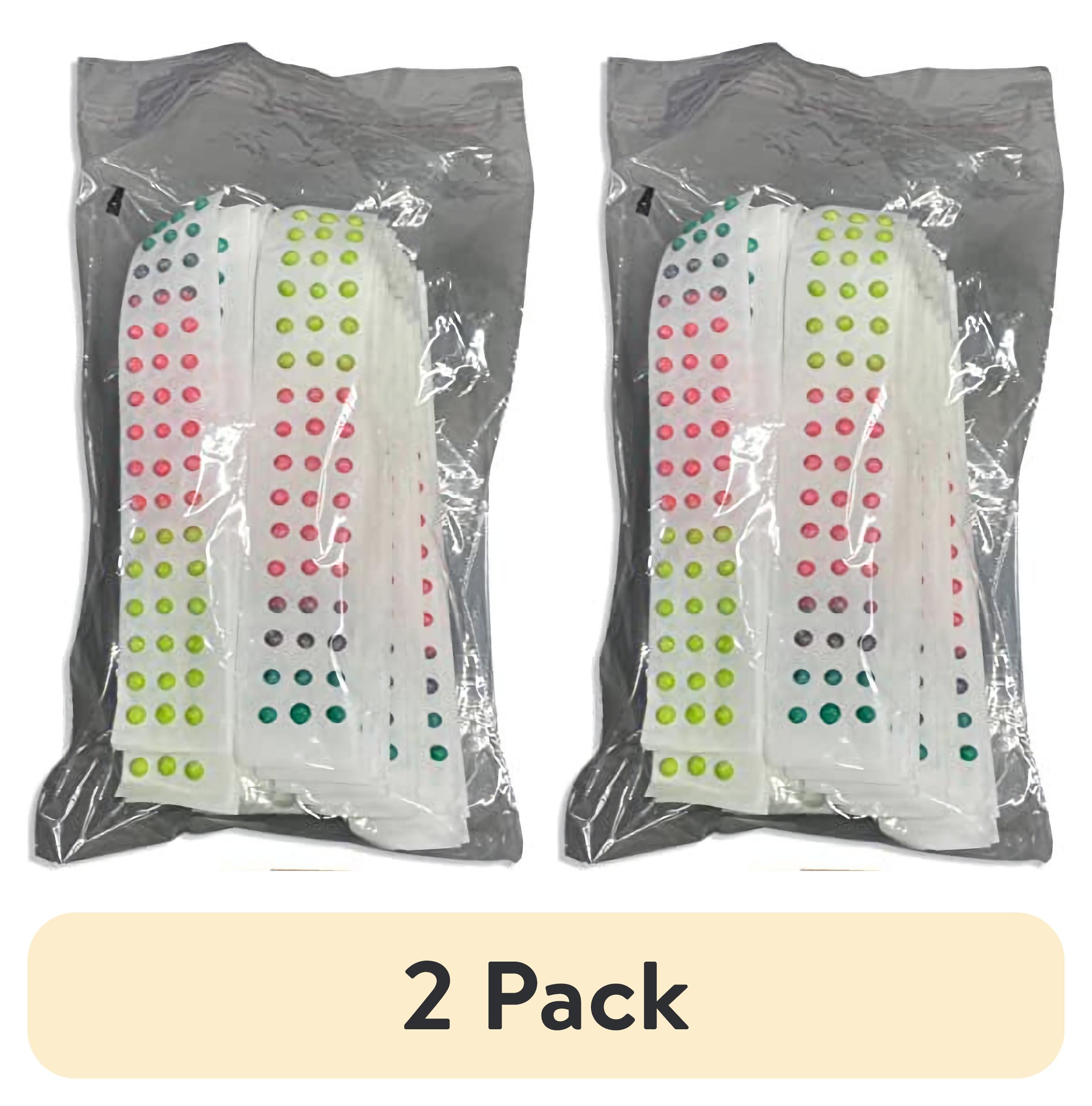 (2 pack) Sour Candy Buttons by Doscher's | Value Pack 100 Strips ...