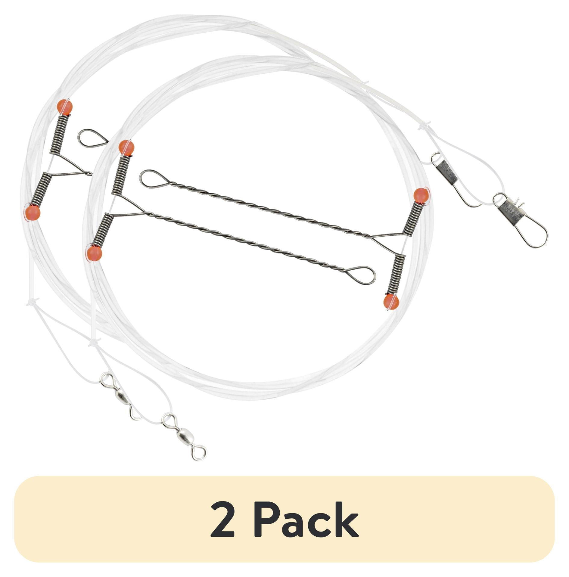 (2 pack) South Bend Salmon Egg & Worm Double Drop Trout Fishing Rig ...