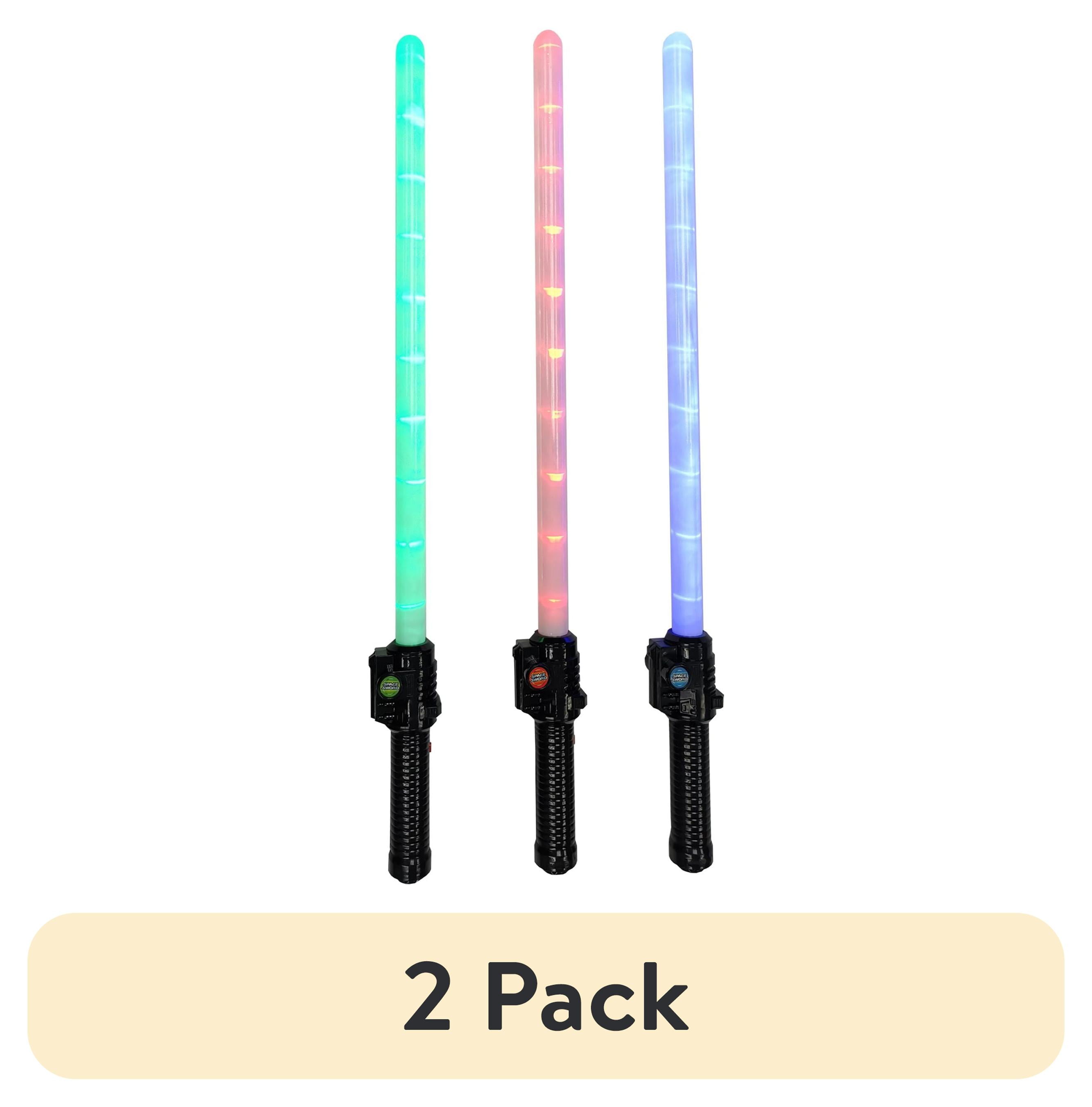 NOBRAND 2 Pack Kids Toy Space Sword with LED Light & Sound Effects for ...
