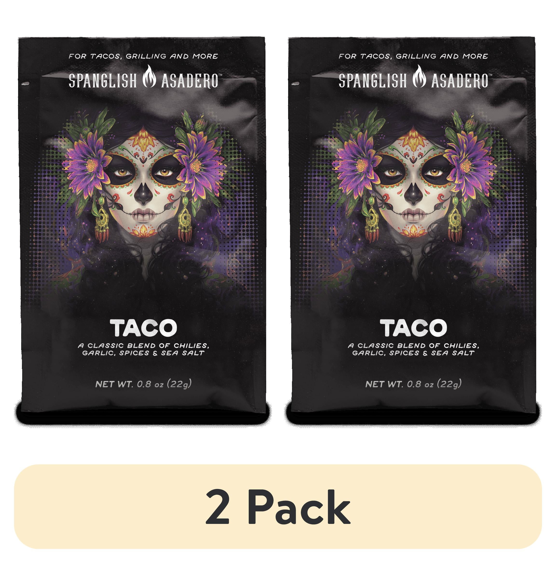 (2 pack) Spanglish Asadero Taco Seasoning, 1 oz - Walmart.com