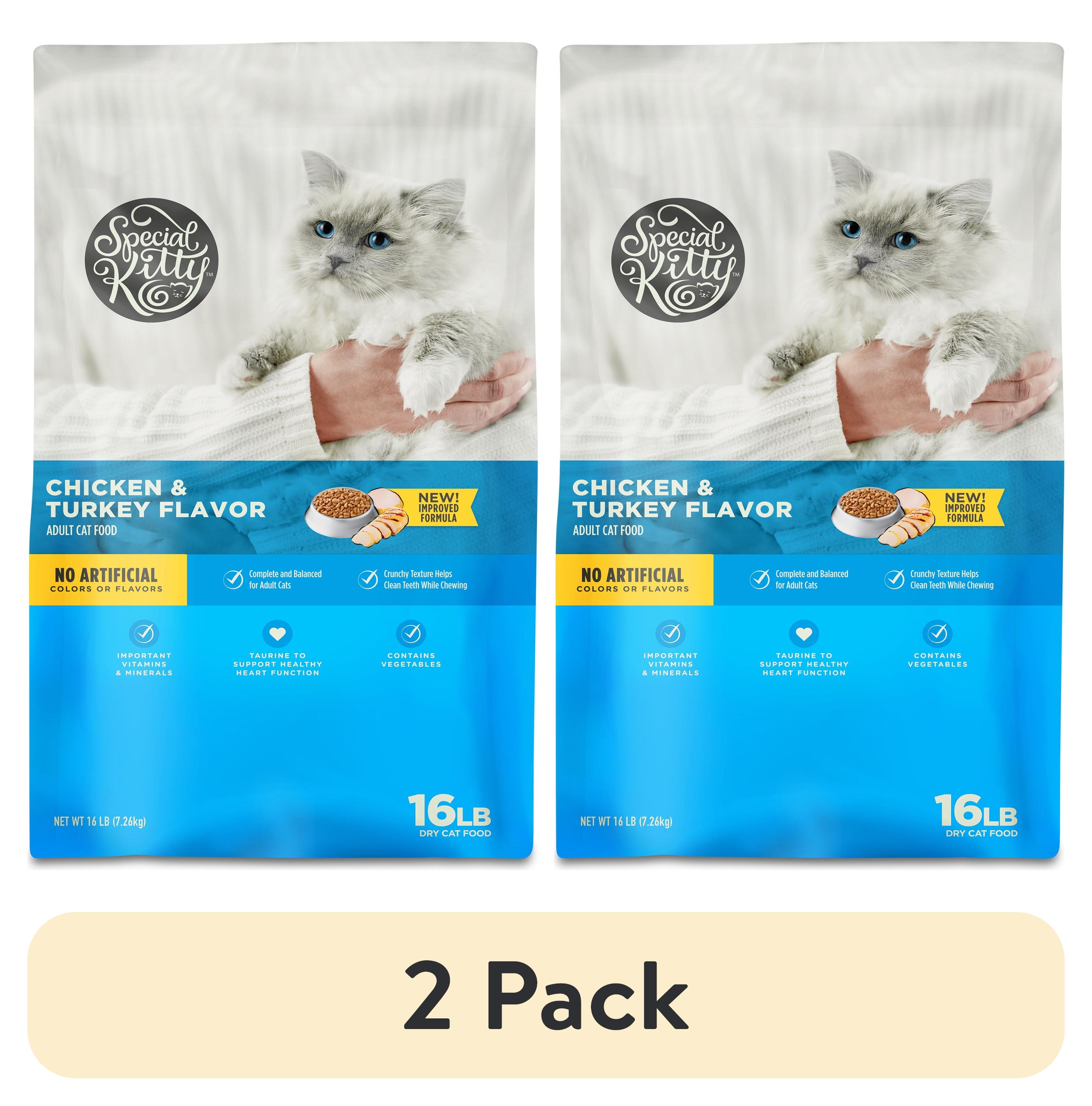 (2 pack) Special Kitty Complete Nutrition Chicken & Turkey Flavor Dry ...