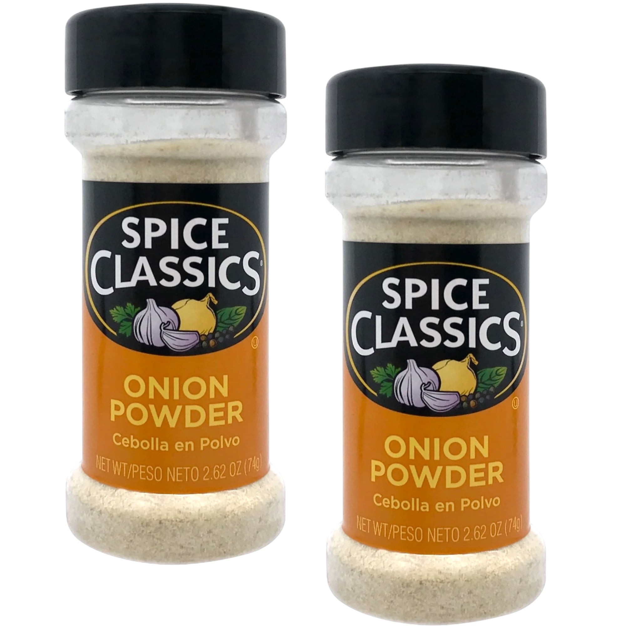 ( 2 pack ) Spice Classics Onion Powder, 2.62 OZ - Walmart.com