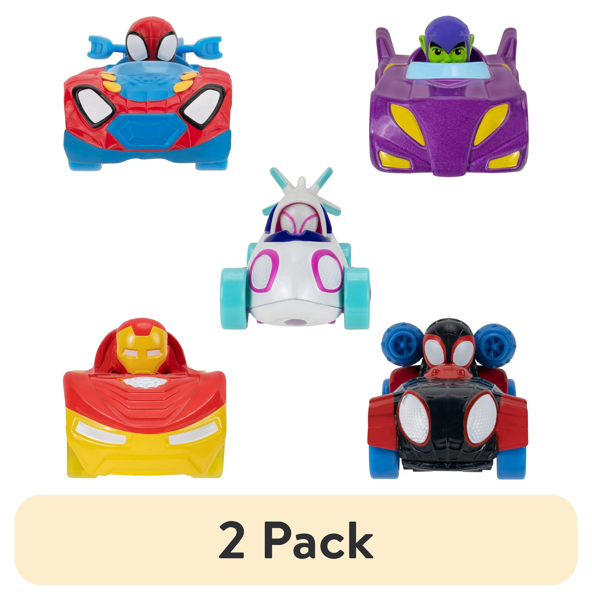 (2 pack) Spidey and His Amazing Friends Diecast Metal Play Vehicles ...