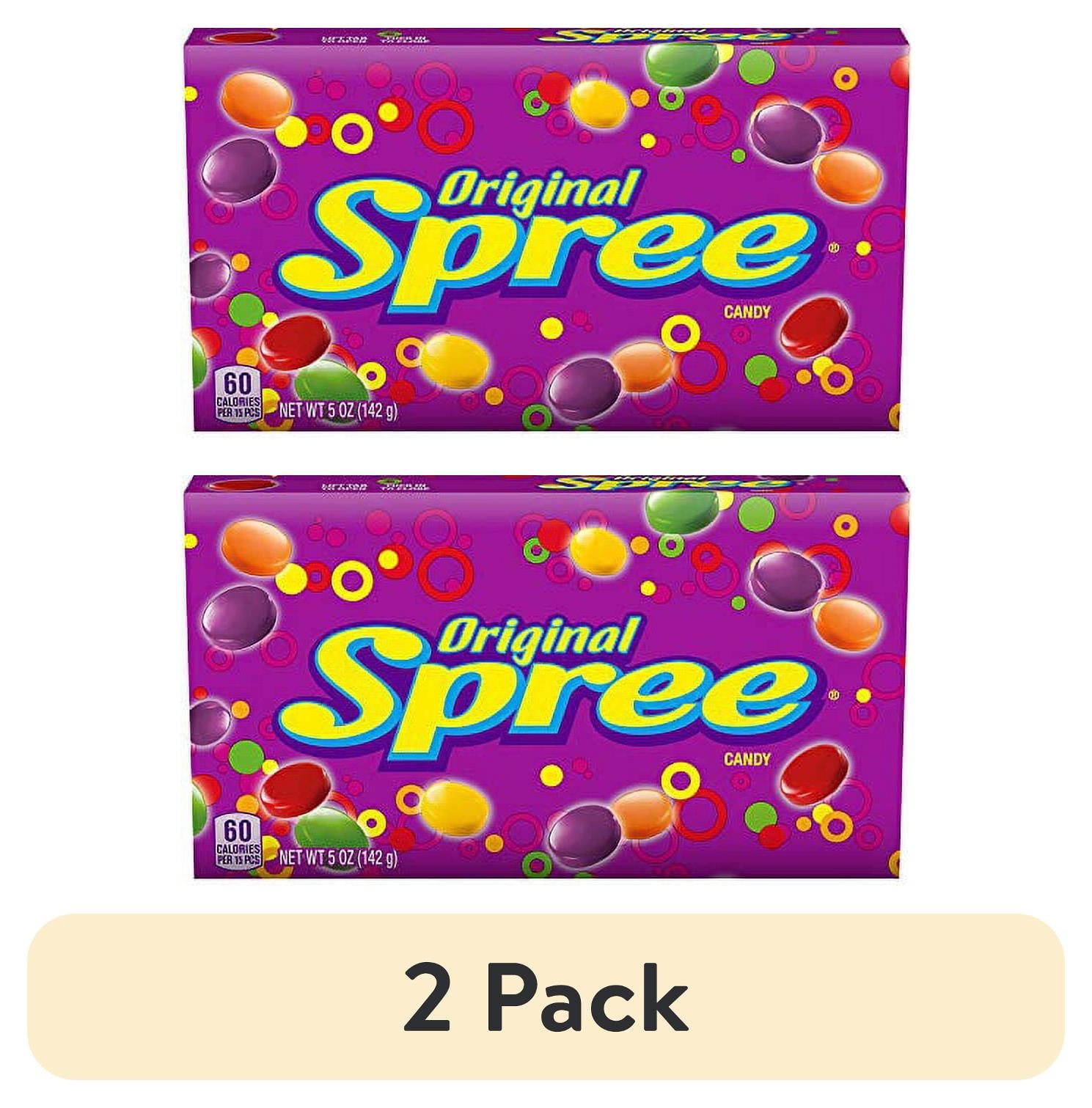 (2 pack) Spree Candy Theater Box, MFF30 original, 5 Ounce - Walmart.com