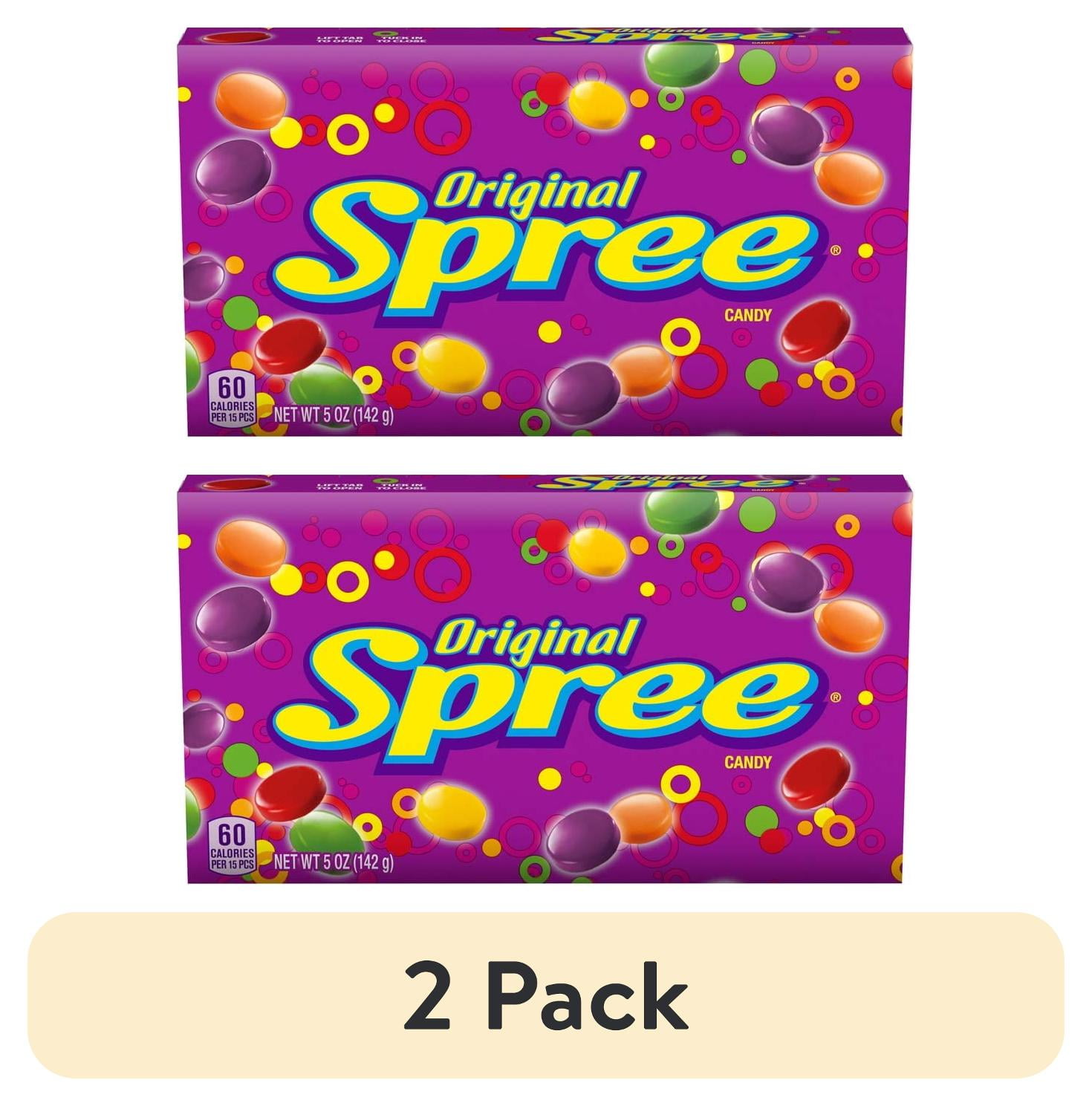 (2 pack) Spree Candy Theater Box, original, 5 Ounce - Walmart.com