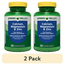 Spring Valley Calcium Bone Health Dietary Supplement Tablets, 600 mg ...