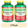 (2 pack) Spring Valley Potassium Caplets Heart Health Dietary ...