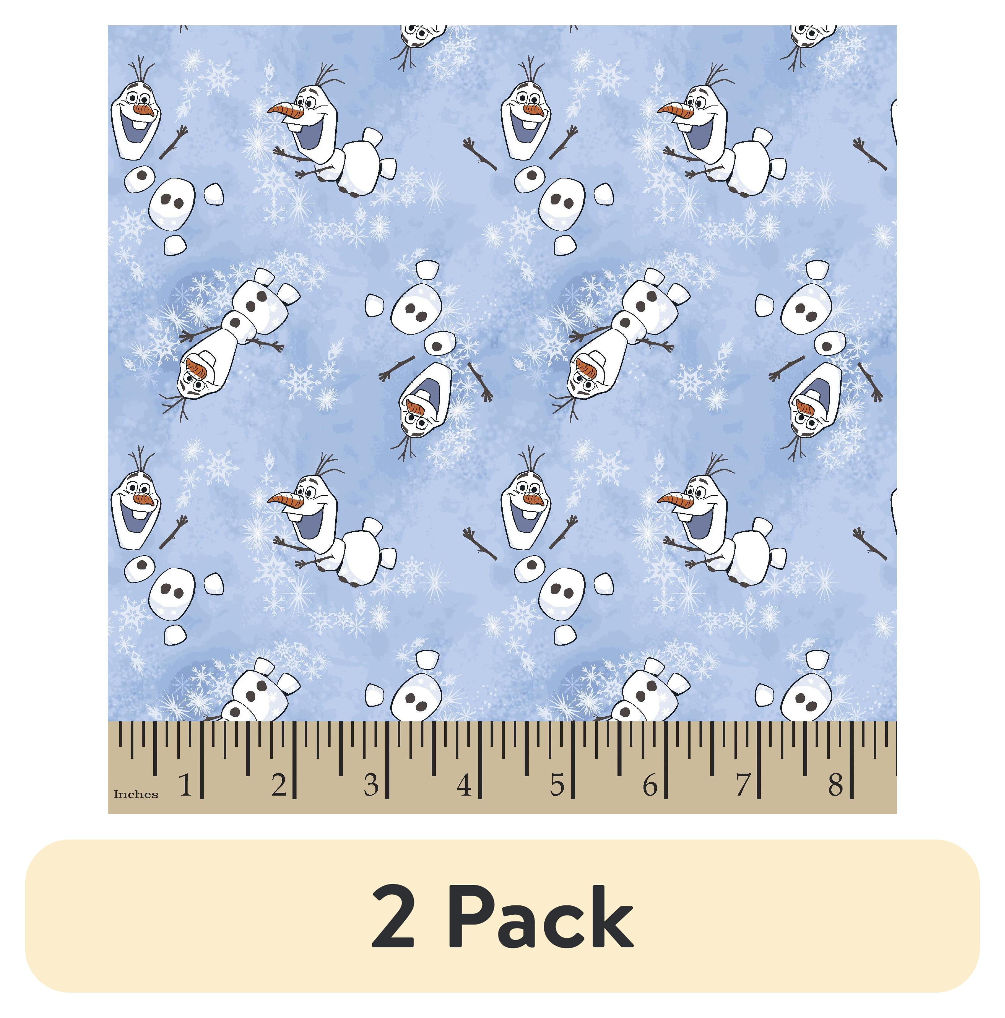 (2 pack) Springs Creative Disney Frozen 2 Olaf Toss 1 Yard Precut ...