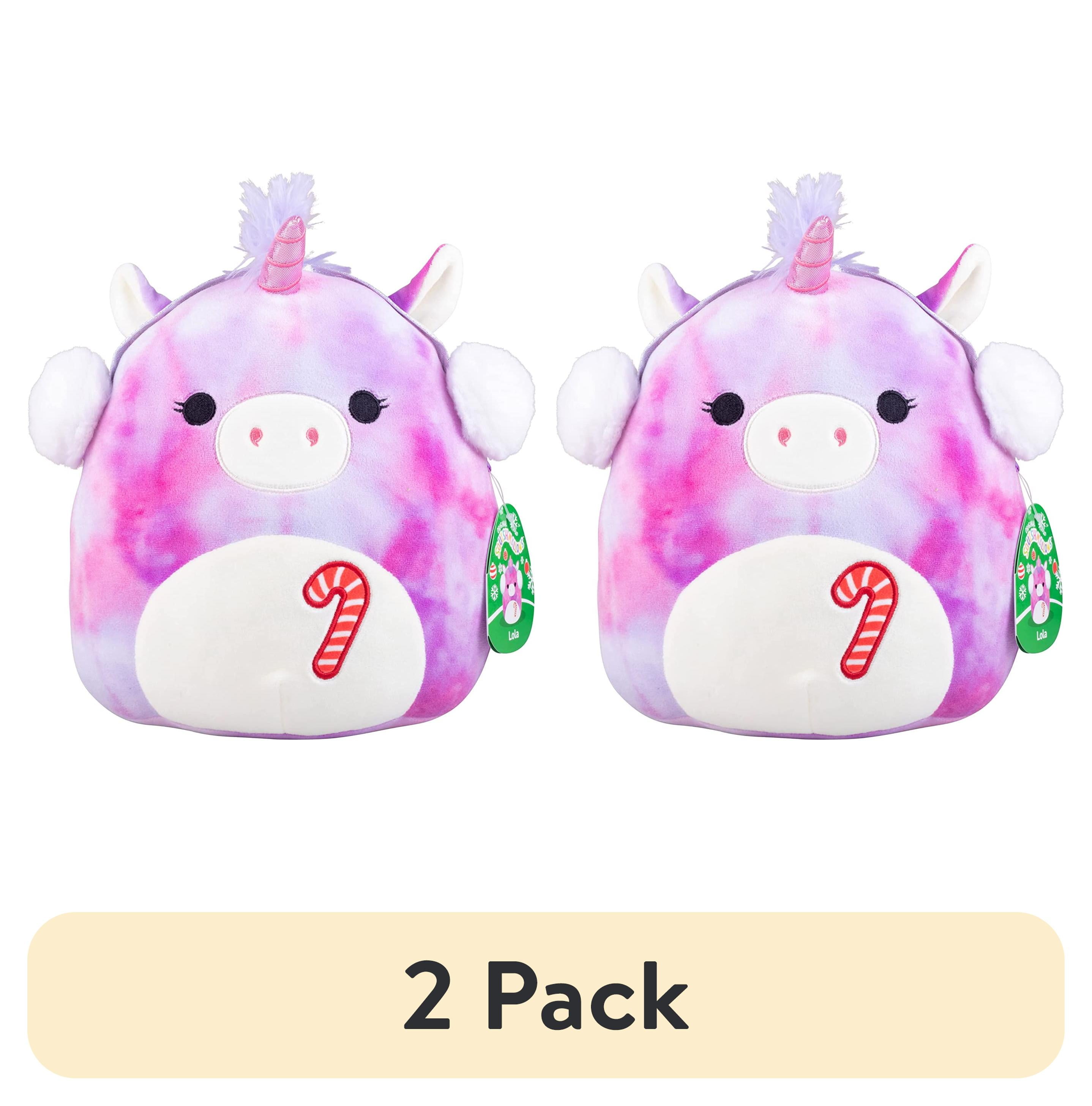 (2 pack) Squishmallows 10-Inch Lola The Unicorn - Official Jazwares ...
