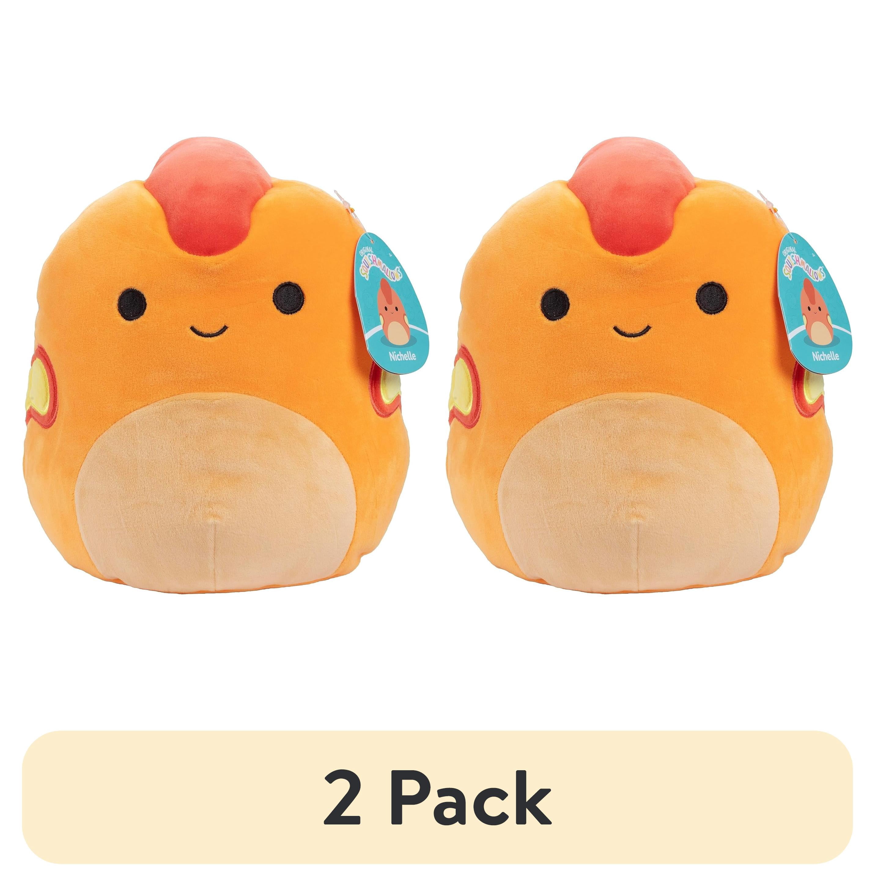 (2 pack) Squishmallows Original 10-Inch Nichelle The Dinosaur ...