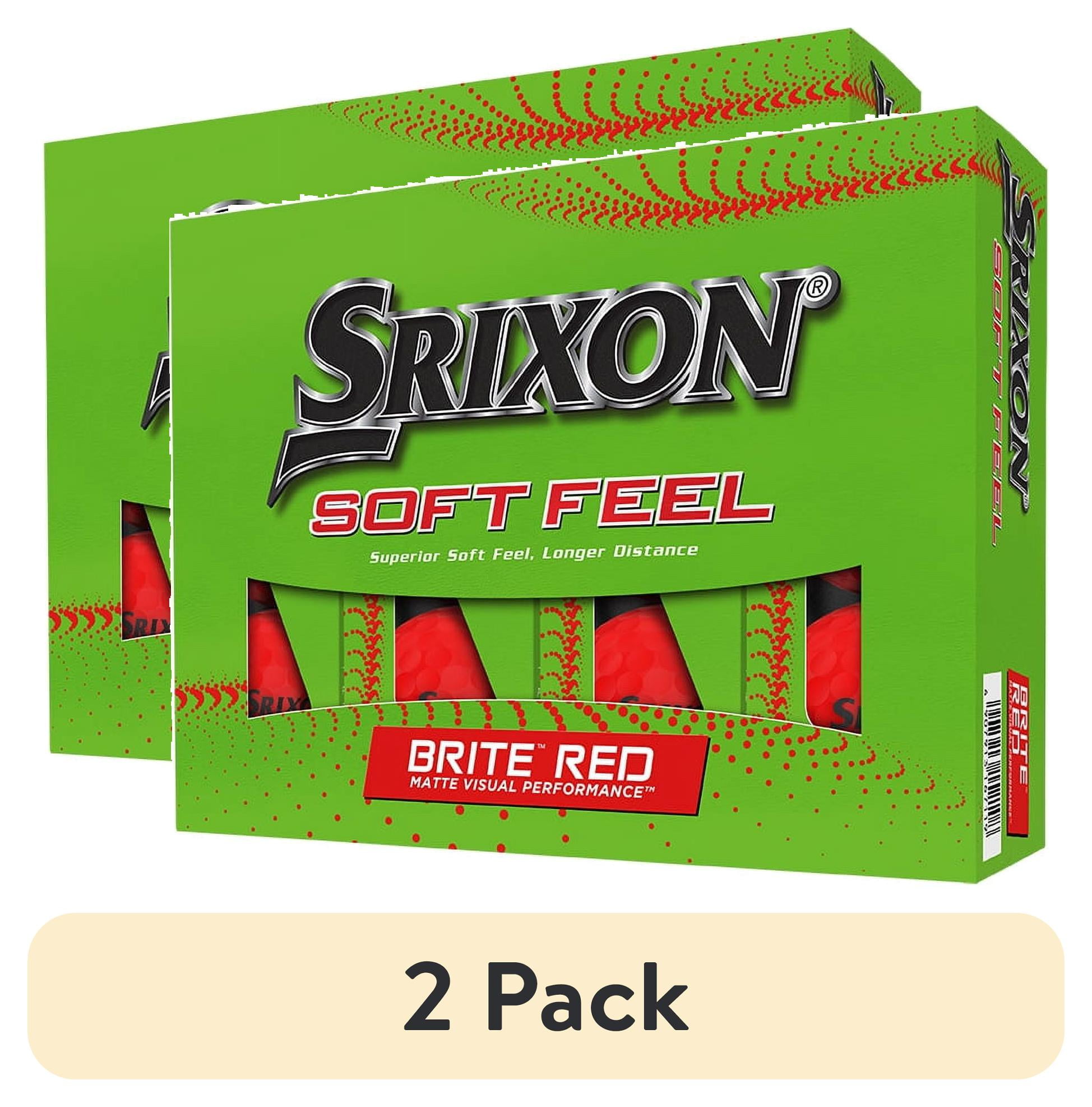 (2 pack) Srixon Soft Feel Golf Balls, 1.45 lb, 12 Pieces - Walmart ...