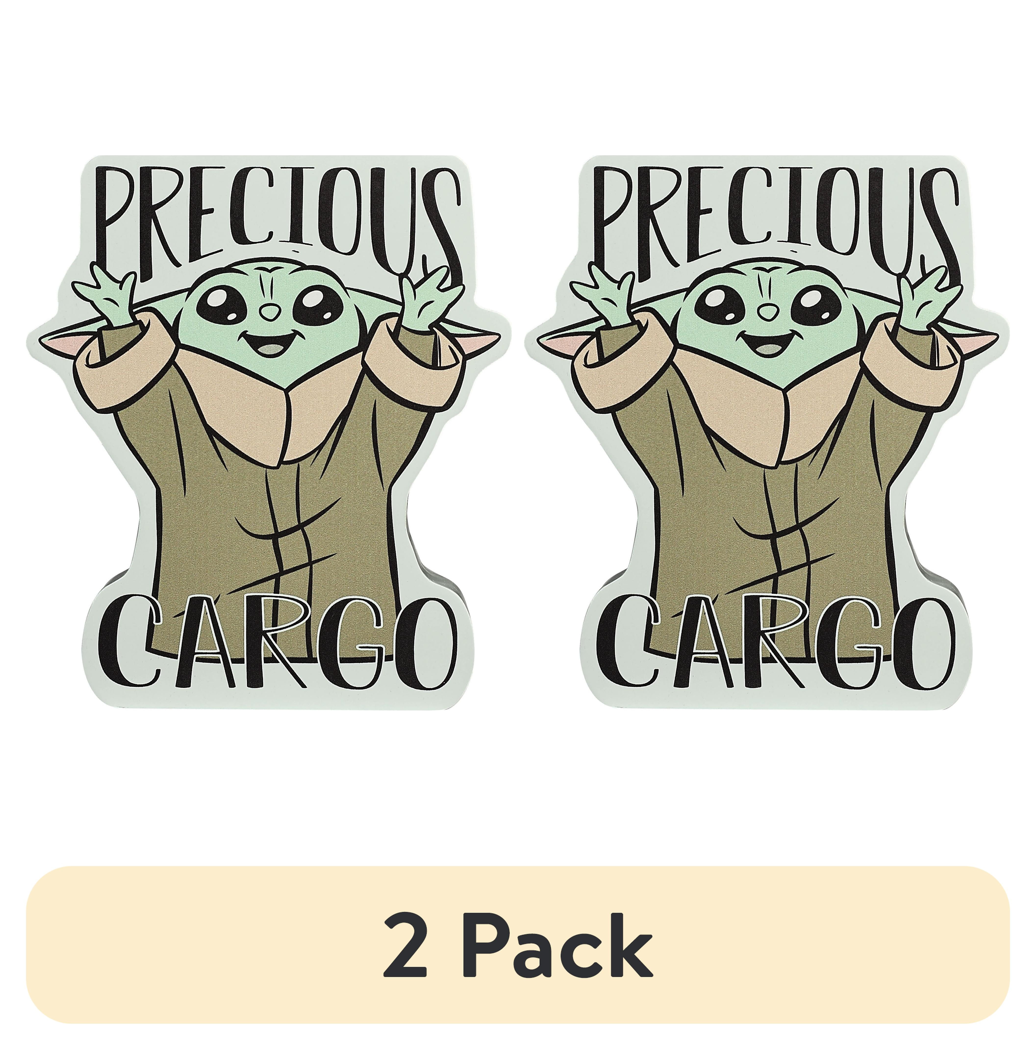 (2 pack) Star Wars Grogu MDF Block Decoration by POP Creations ...