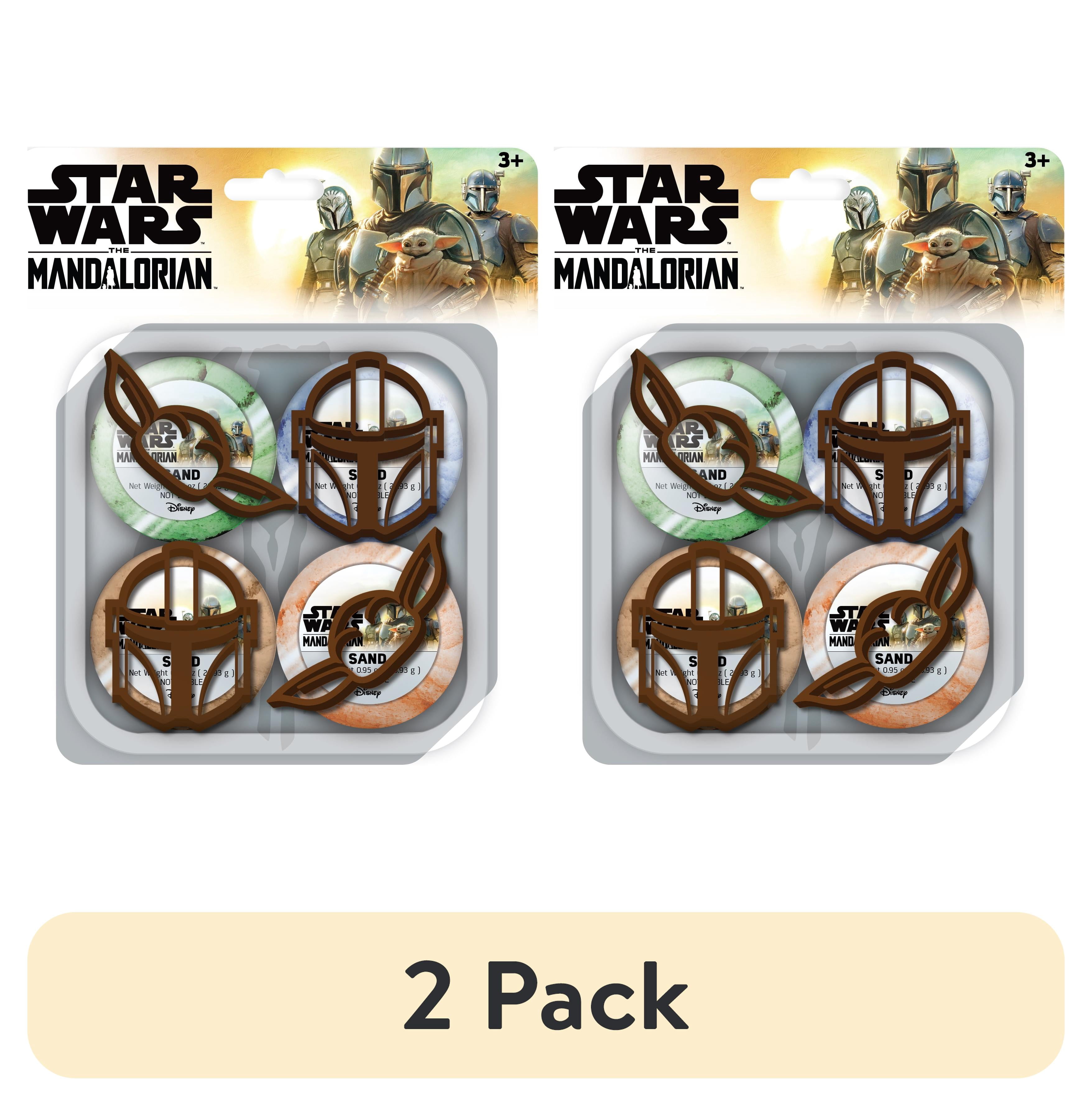Star Wars Mandalorian Play Sand 4 Pack with Cutters for Kids Ages 3 ...