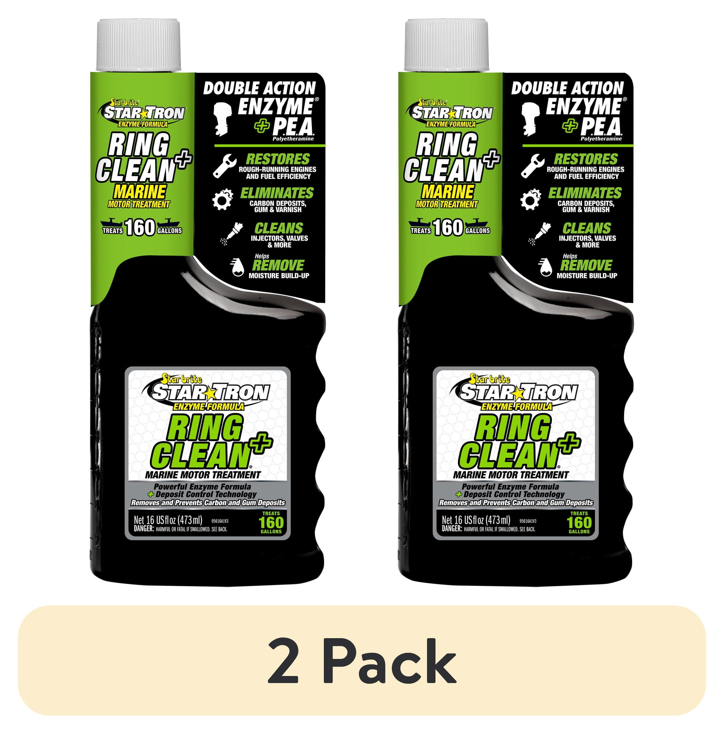 (2 pack) Star Tron Ring Clean+ Fuel Injector Cleaner - Cleans Injectors ...