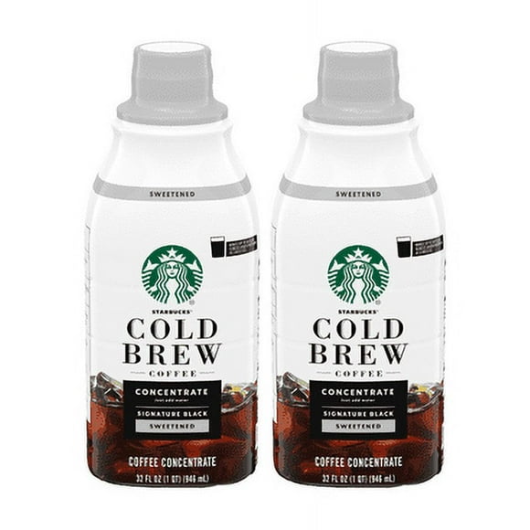 Starbucks Cold Brew Coffee in Bottled Coffee - Walmart.com