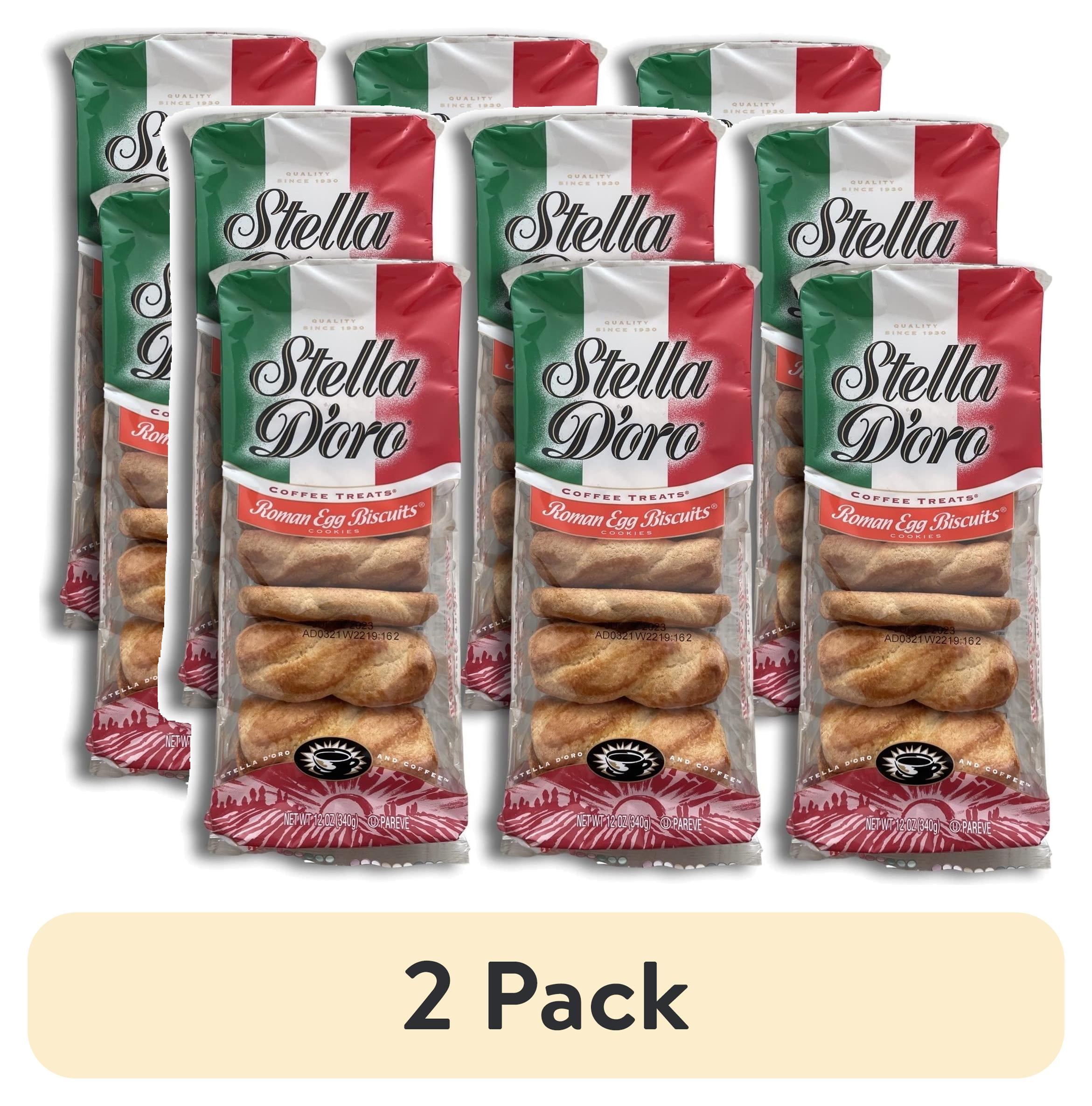 (2 pack) Stella D'oro Roman Egg Biscuits Value Pack | 12 Ounce | Pack ...