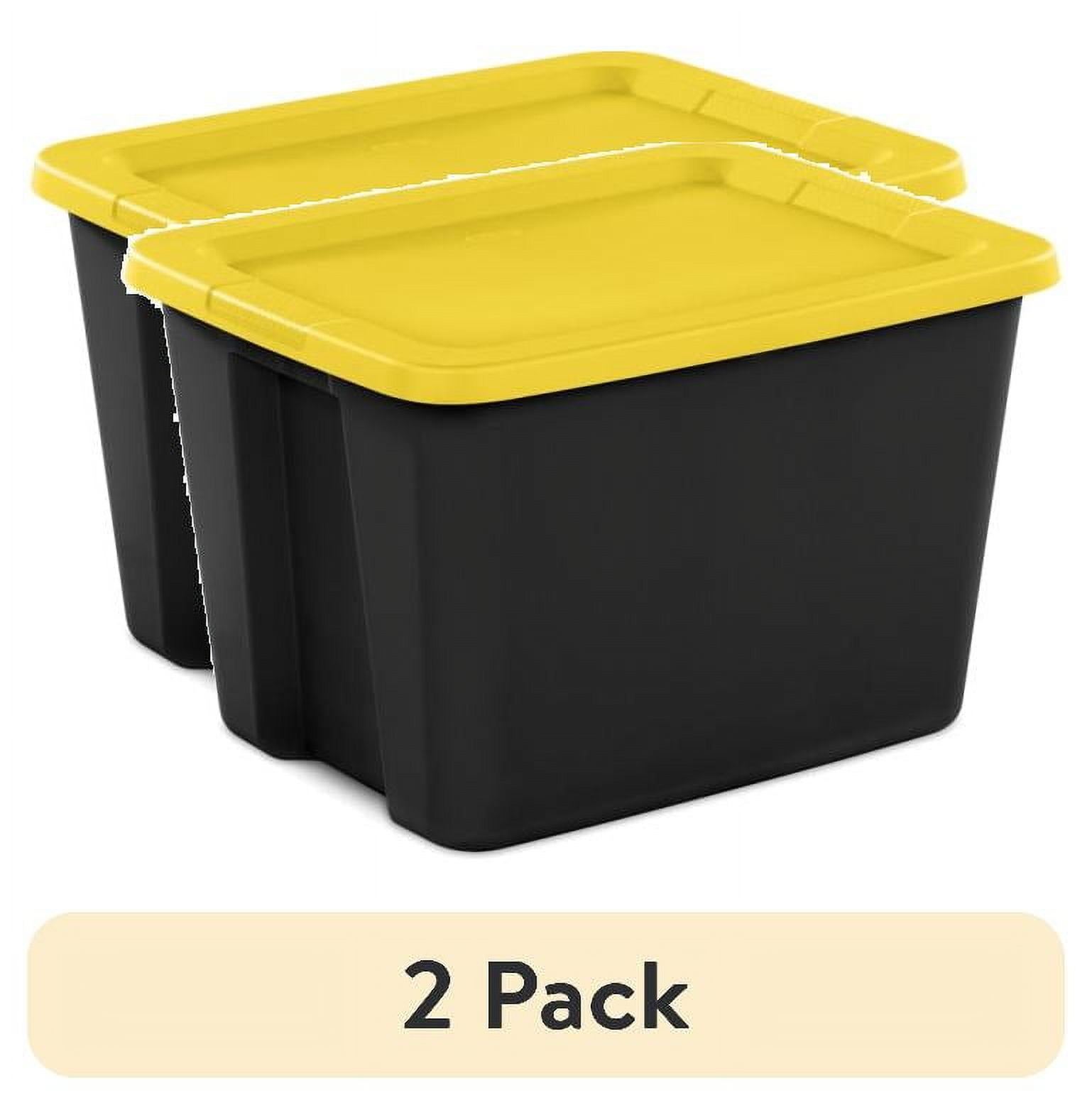 (16 pack) Sterilite Large Storage Bin, 18 Gallon Plastic Storage ...
