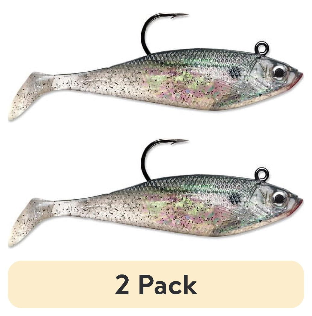 (2 pack) Storm WildEye Swim Shad 04 4" 7/16 oz Shad 3pk - Walmart.com