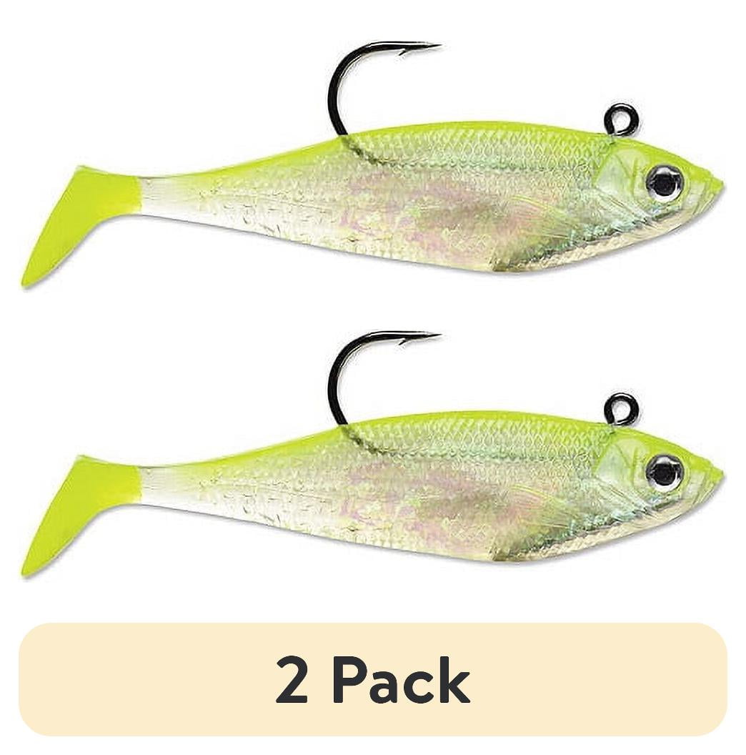 (2 pack) Storm WildEye Swim Shad 2" Fishing Lure 1/8oz Shiner ...