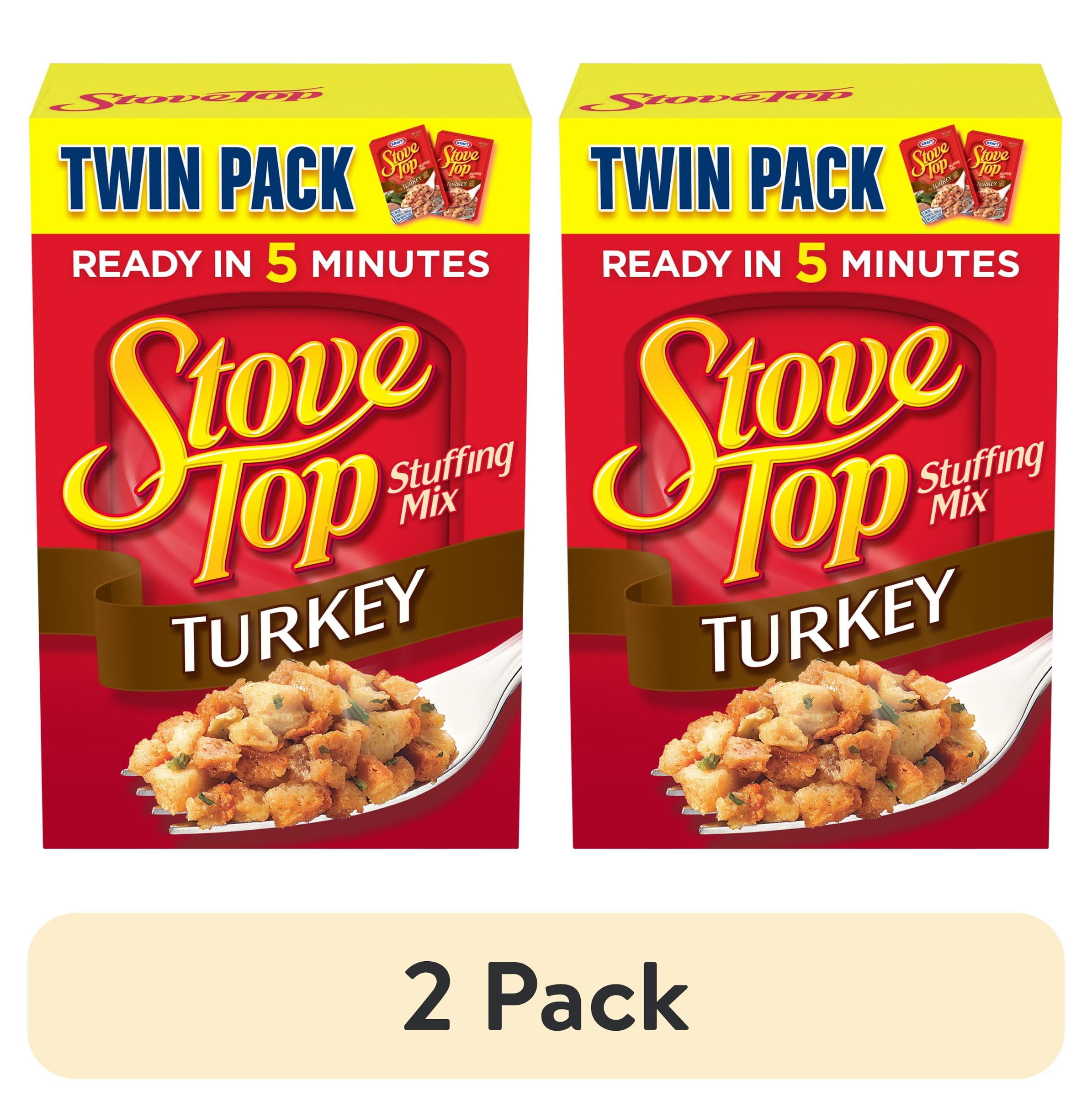 (2 pack) Stove Top Turkey Stuffing Mix Side Dish Twin Pack, 2 ct Pack ...