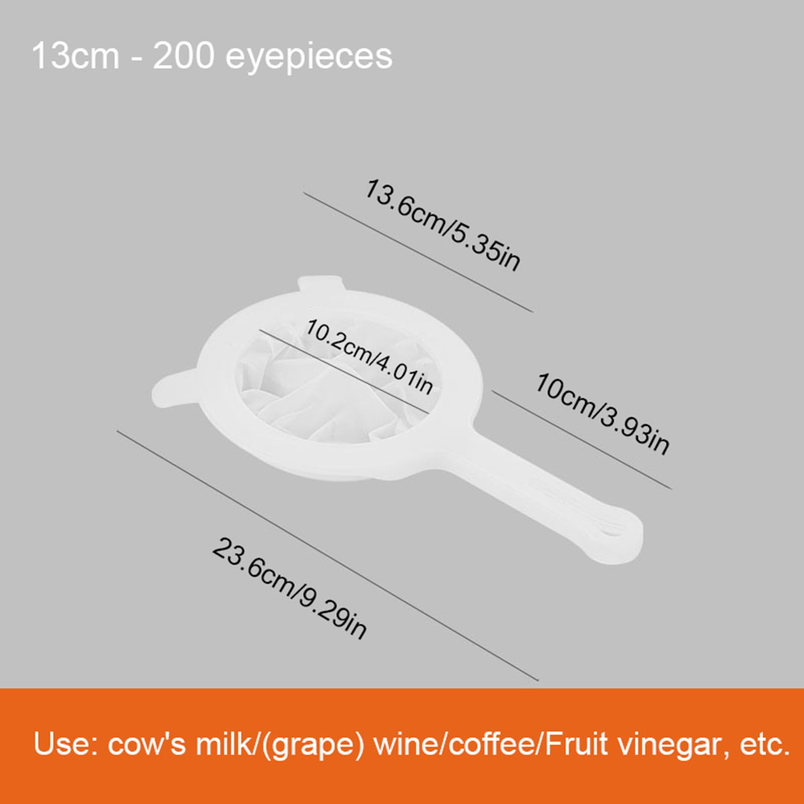 2 pack Strainers,Sieve Strainer With Handle Sieve Strainer Tool Juice ...