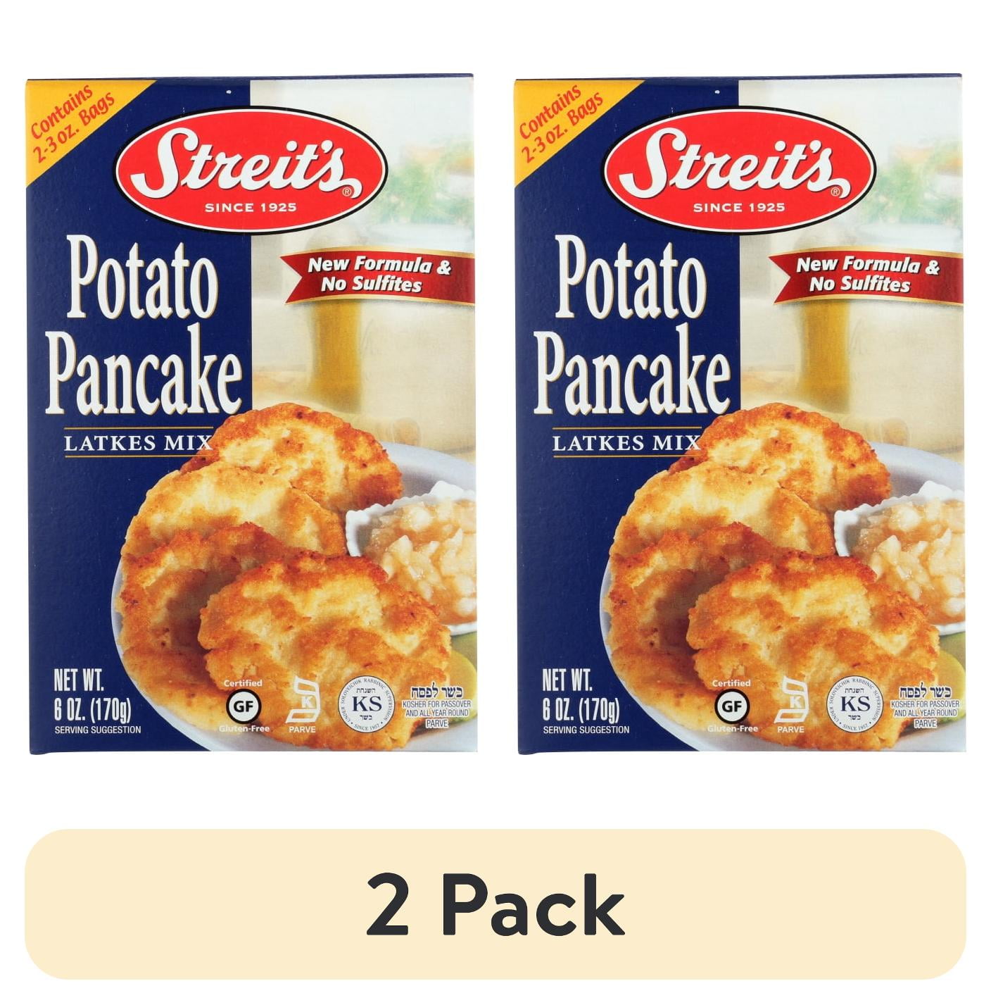 (2 pack) Streit's Pancake and Hashbrown Potato Mix, 6 oz - Walmart.com