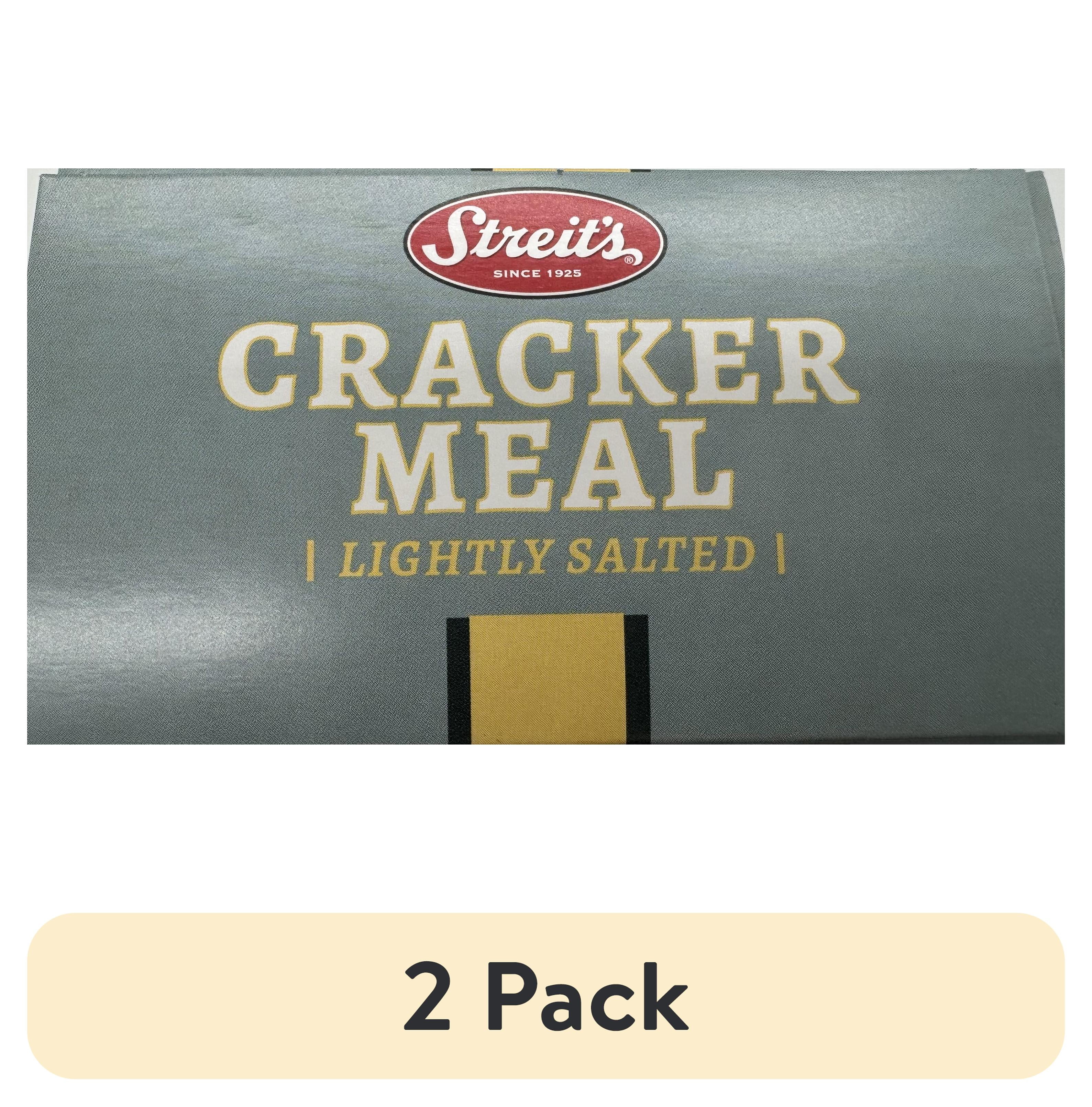 (2 pack) Streit's Lightly Salted Cracker Meal, Seasoned Coating Mix, 16 ...