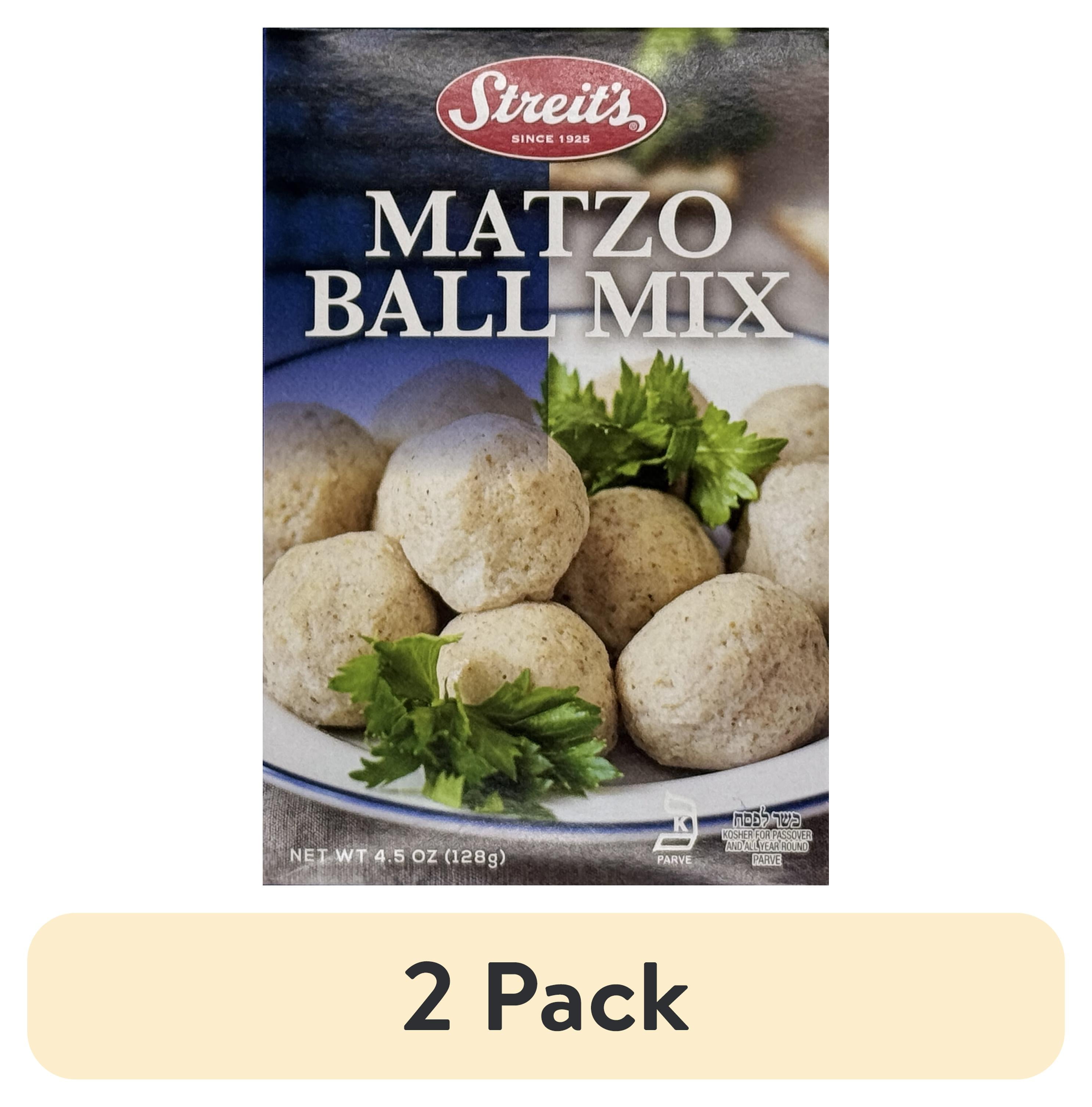 (2 pack) Streit's Matzo Ball Mix, 4.5 oz - Walmart.com