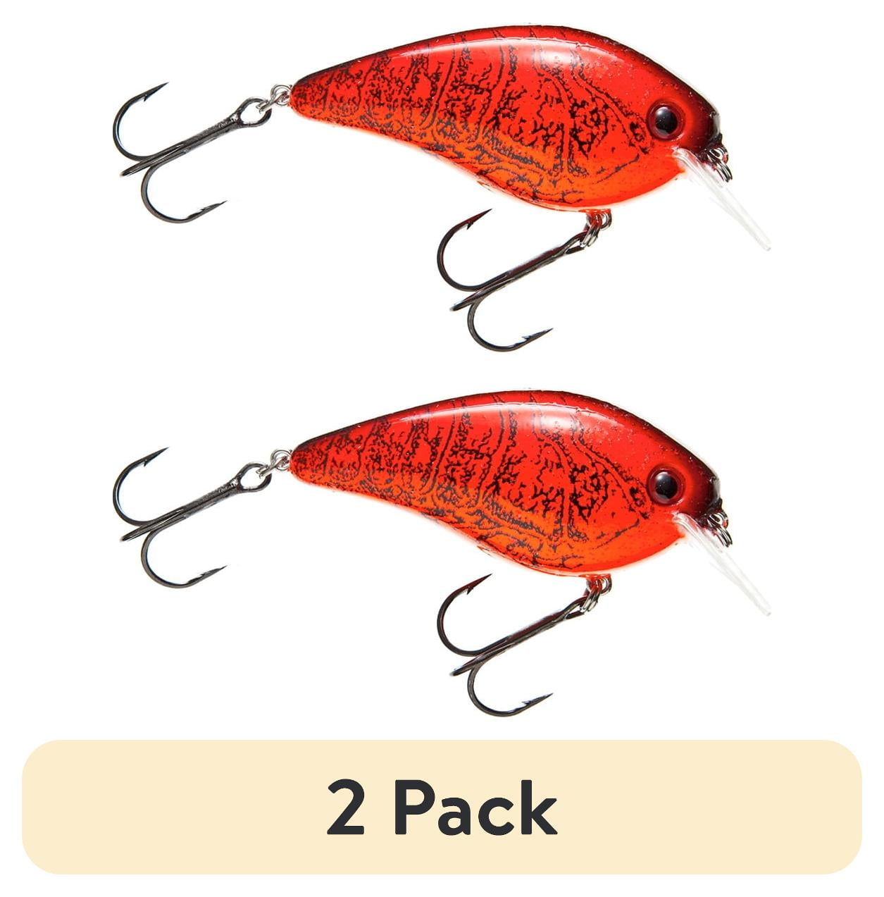 (2 pack) Strike King KVD Squarebill 1.5 Crankbait Chili Craw Hard Bait ...