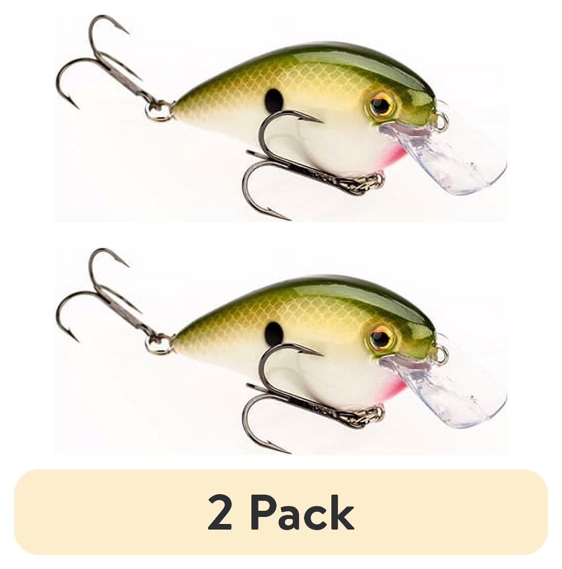 (2 pack) Strike King KVD Squarebill 1.5 Crankbait Tennessee Shad Hard ...