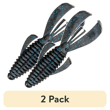 Strike King CaffeineShad 4 Blue Glimmer Pearl Belly - Walmart.com