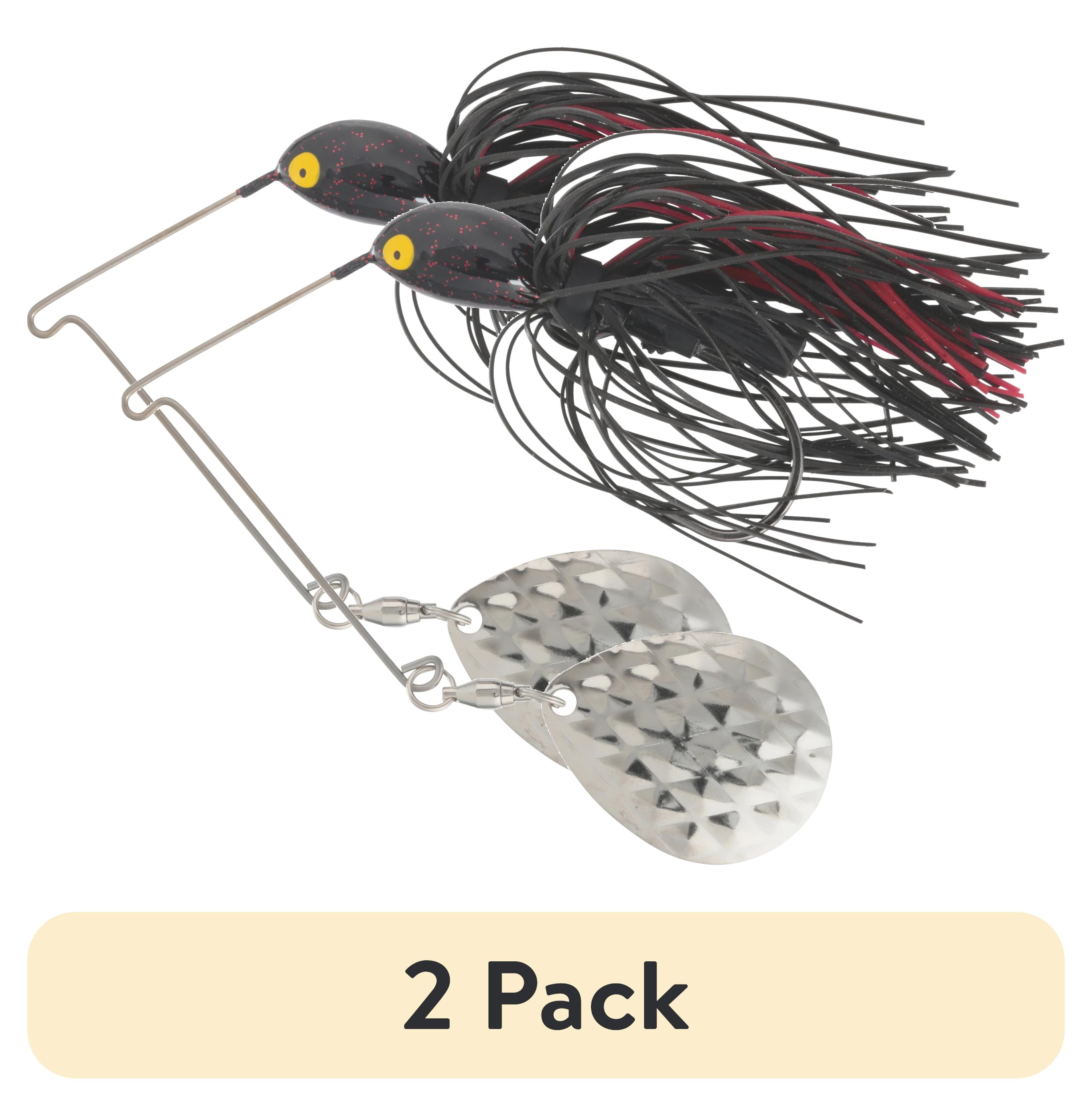 (2 pack) Strike King Ratlin Midnight Special 7/16oz Spinnerbait Lure ...
